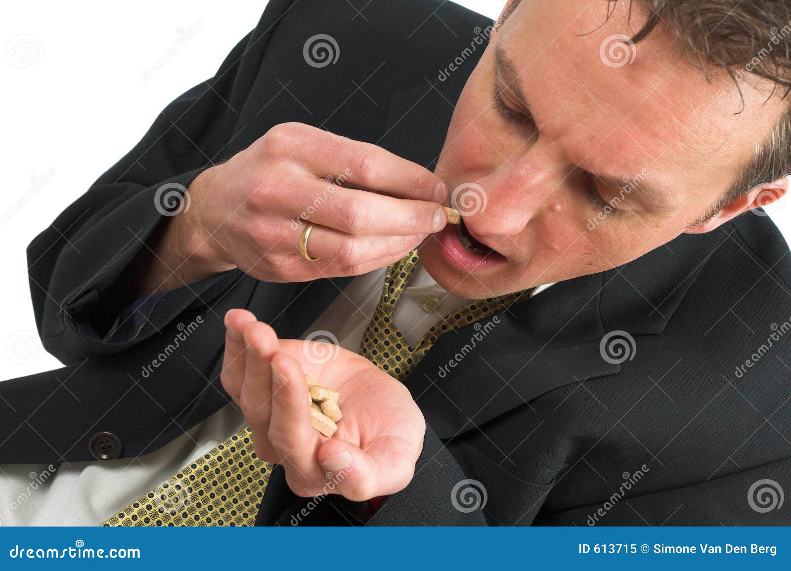 Penchant image stock. Image of personne, indécis, pillule - 613715