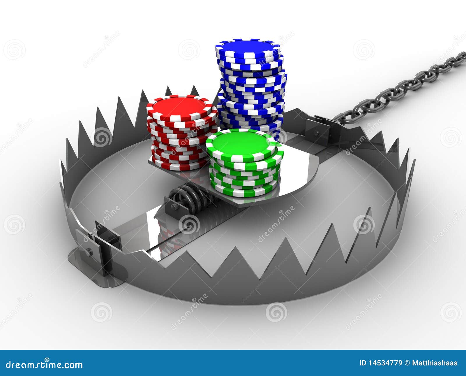 Penchant de jeu illustration stock. Illustration du trappe - 14534779