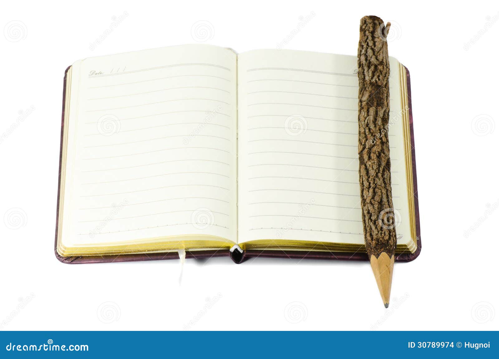 Pencil and book. stock photo. Image of note, cover, list - 30789974