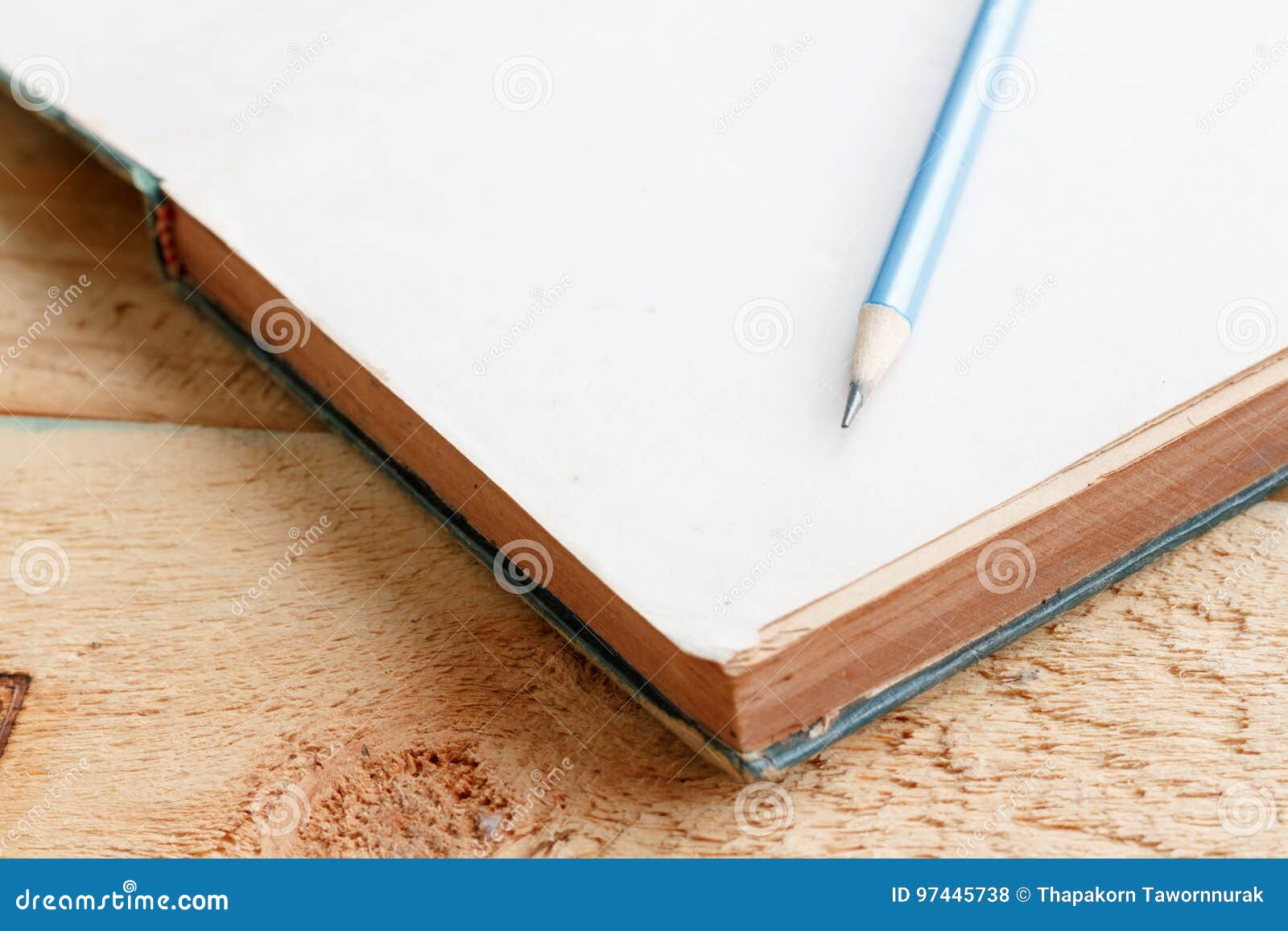 Pencil and book stock photo. Image of lines, notebook - 97445738
