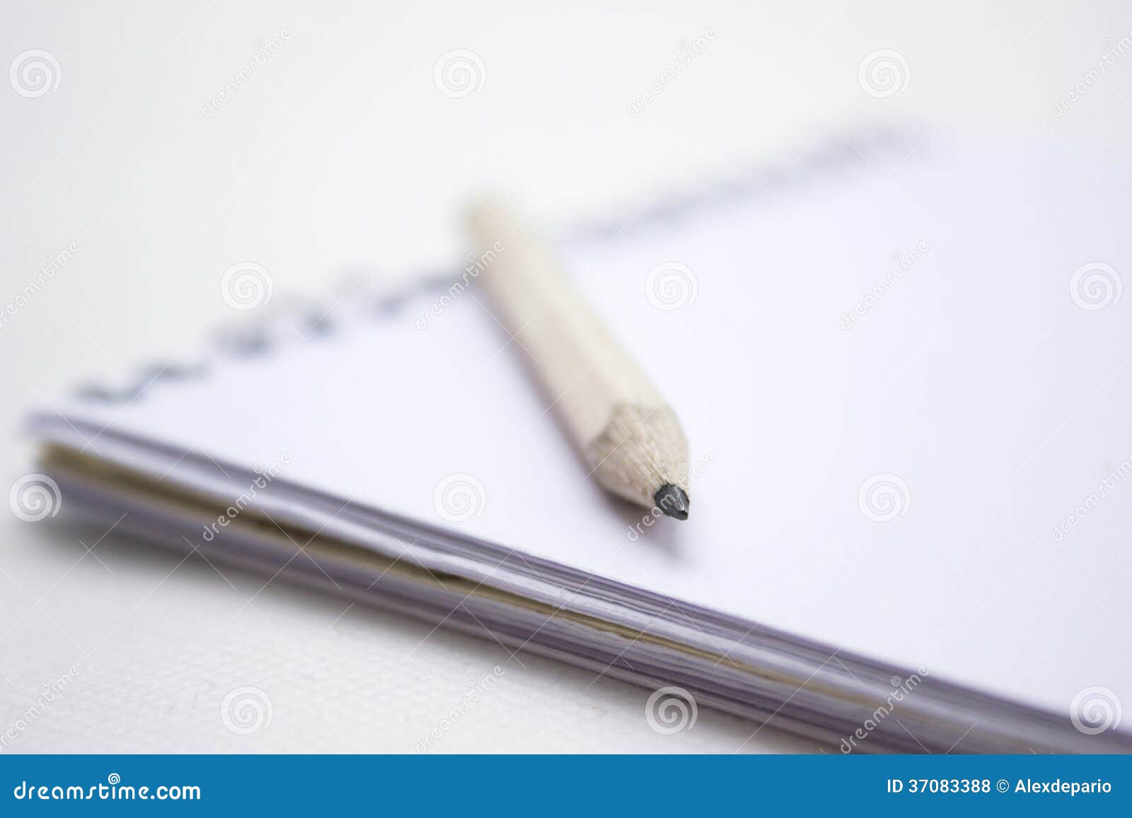 Pencil on a book stock photo. Image of office, orange - 37083388