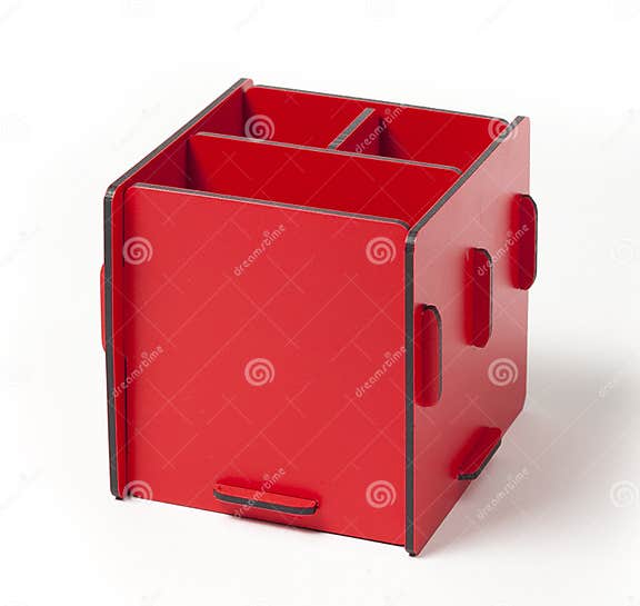 Pencil Box on White Background Stock Photo - Image of rainbow, colorful ...