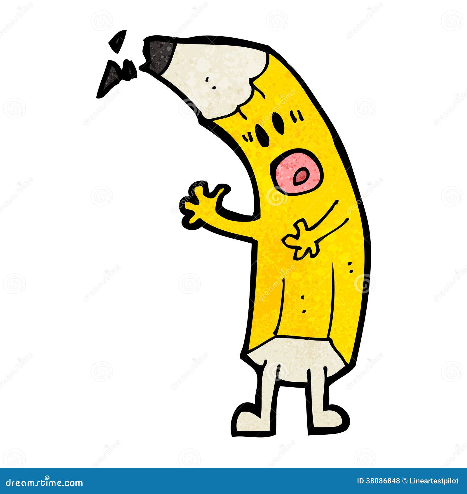 Pencil cartoon character stock vector. Illustration of quirky - 38086848