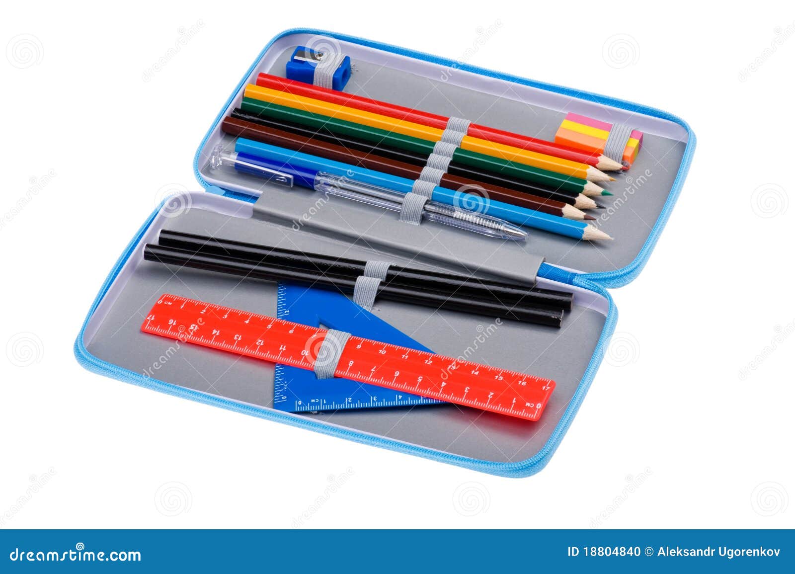 Pencil case close up stock photo. Image of case, tool - 18804840