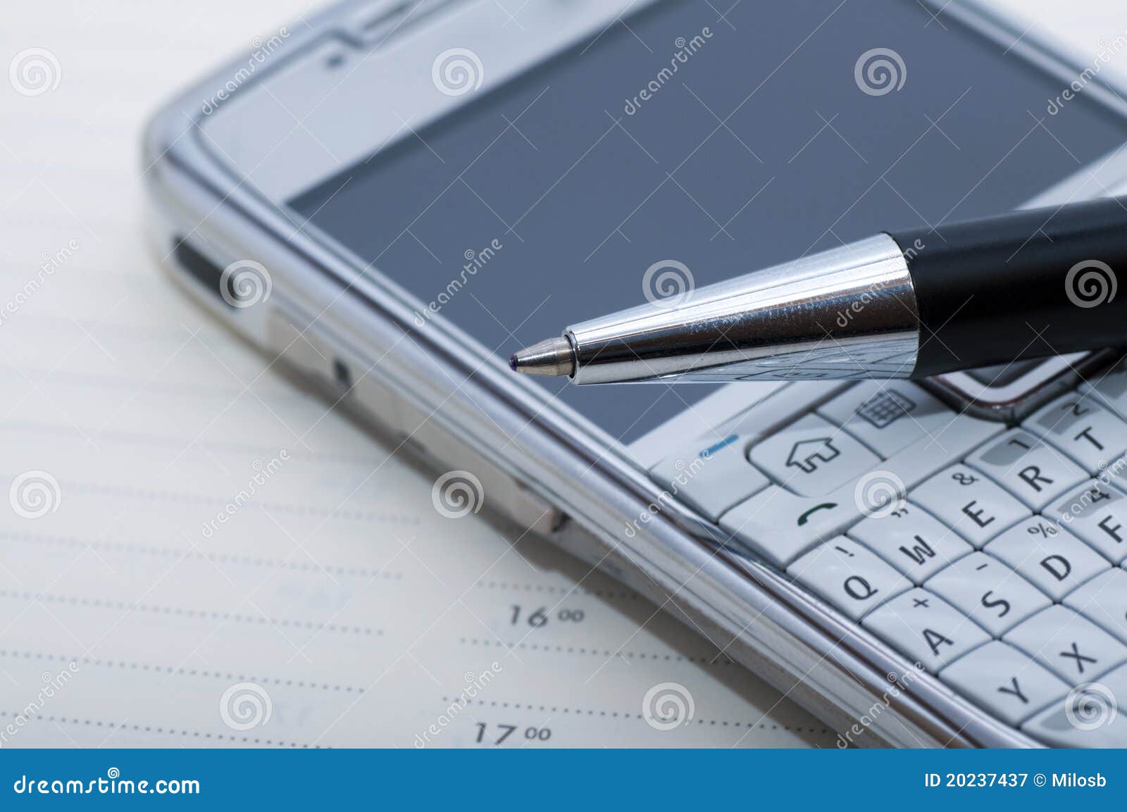 Pencil and cellphone stock image. Image of electronics - 20237437