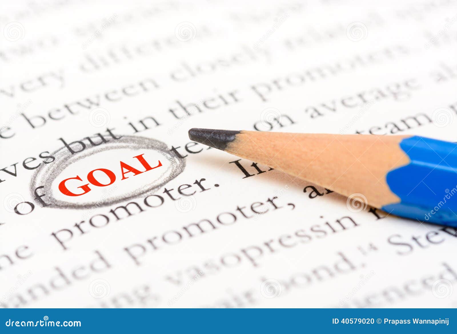 GOAL Word Written On Wooden Blocks And Stethoscope On Light Blue ...