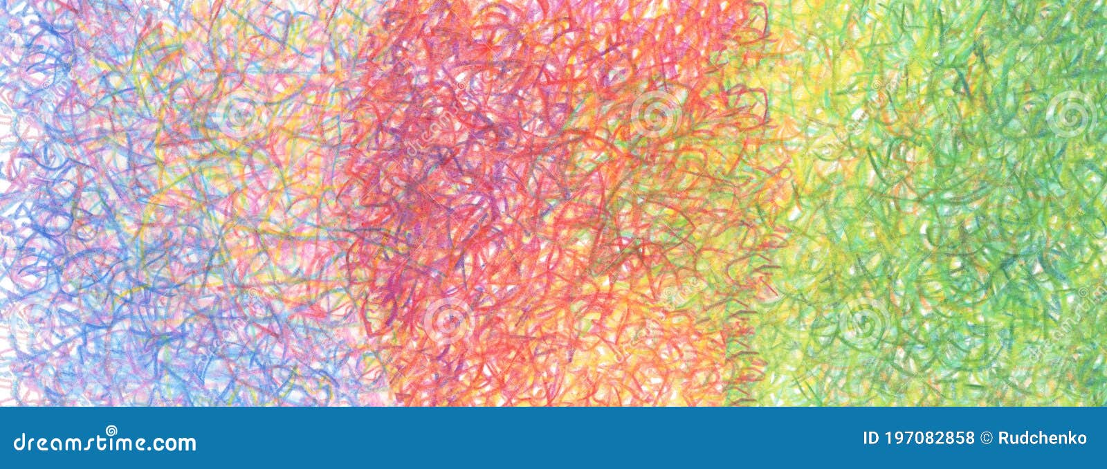Pencil Color Scribble Doodle Abstract Background Stock Photo - Image of ...