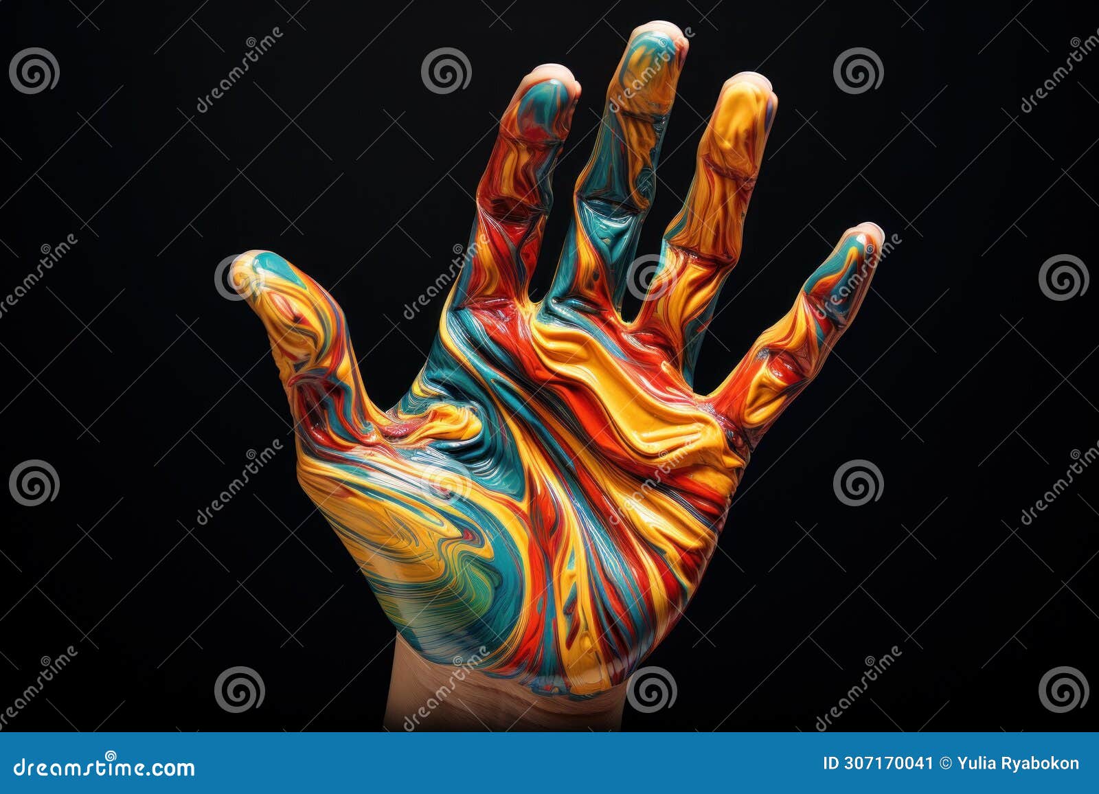 Pencil Colorful Hand Draw. Generate Ai Stock Image - Image of ...