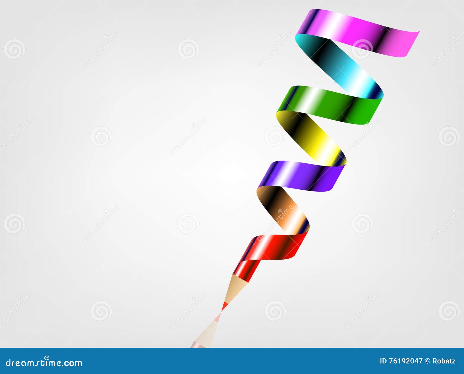 Pencil stock vector. Illustration of education, modern - 76192047