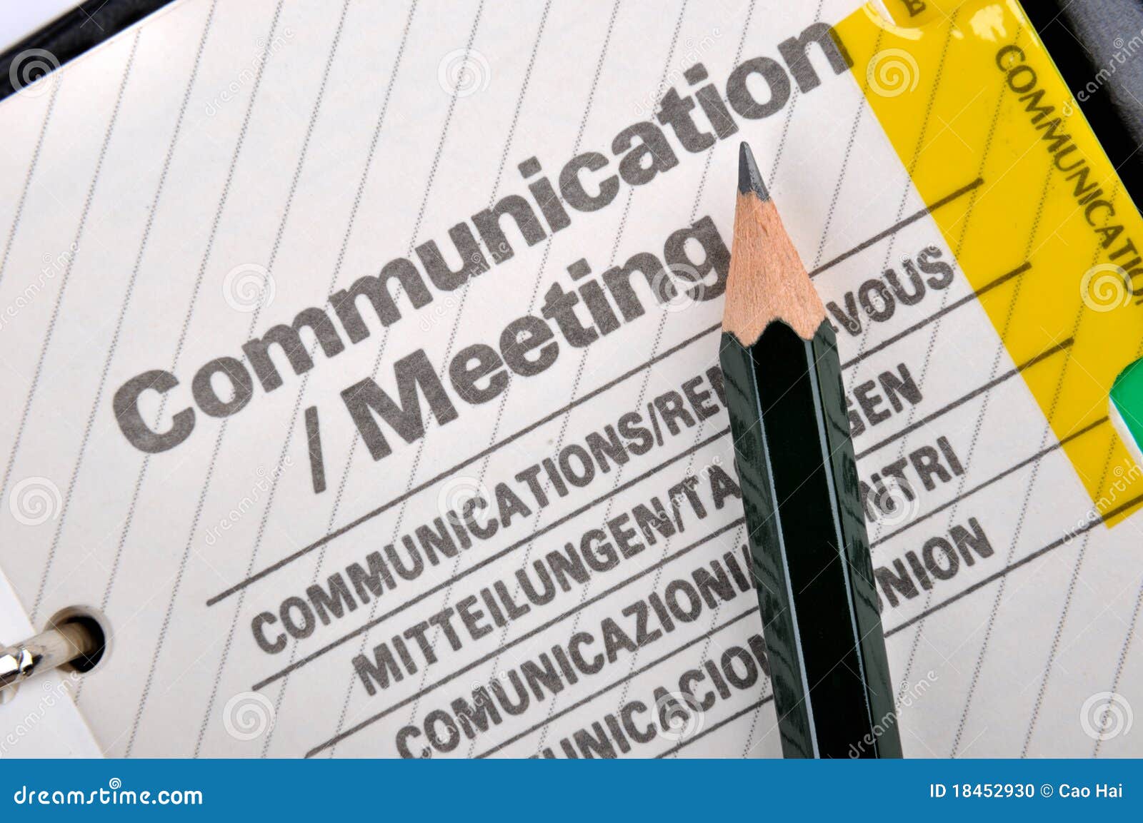 Pencil and Communication Record Stock Photo - Image of life, book: 18452930