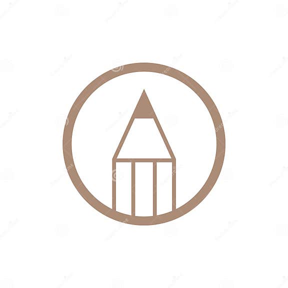 Pencil draw symbol stock vector. Illustration of vector - 292579248