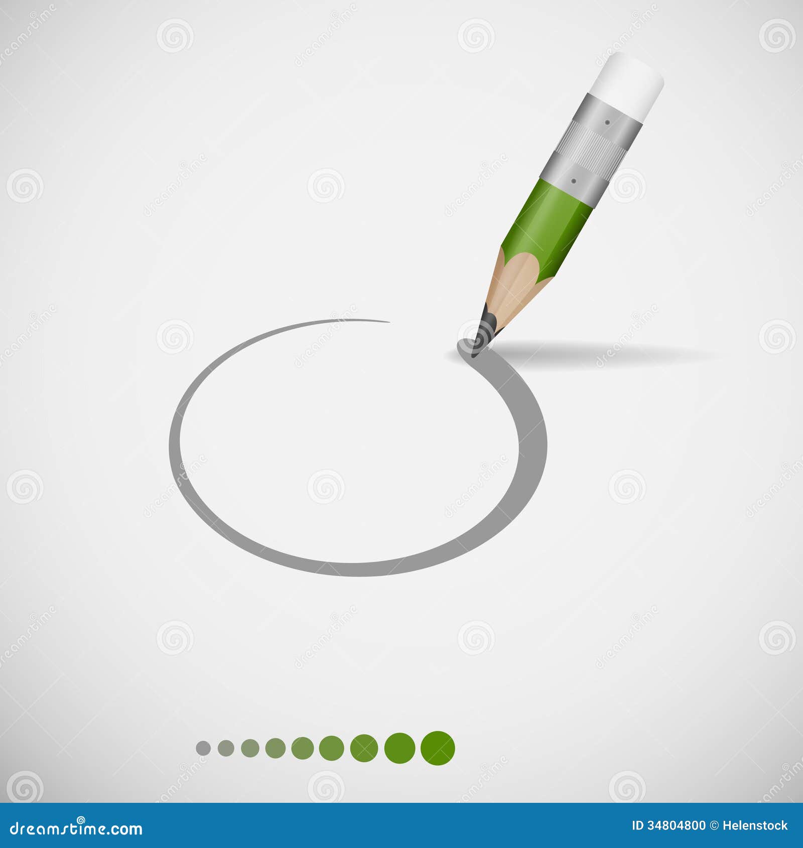 Pencil Drawing Line. stock vector. Illustration of graphite - 34804800