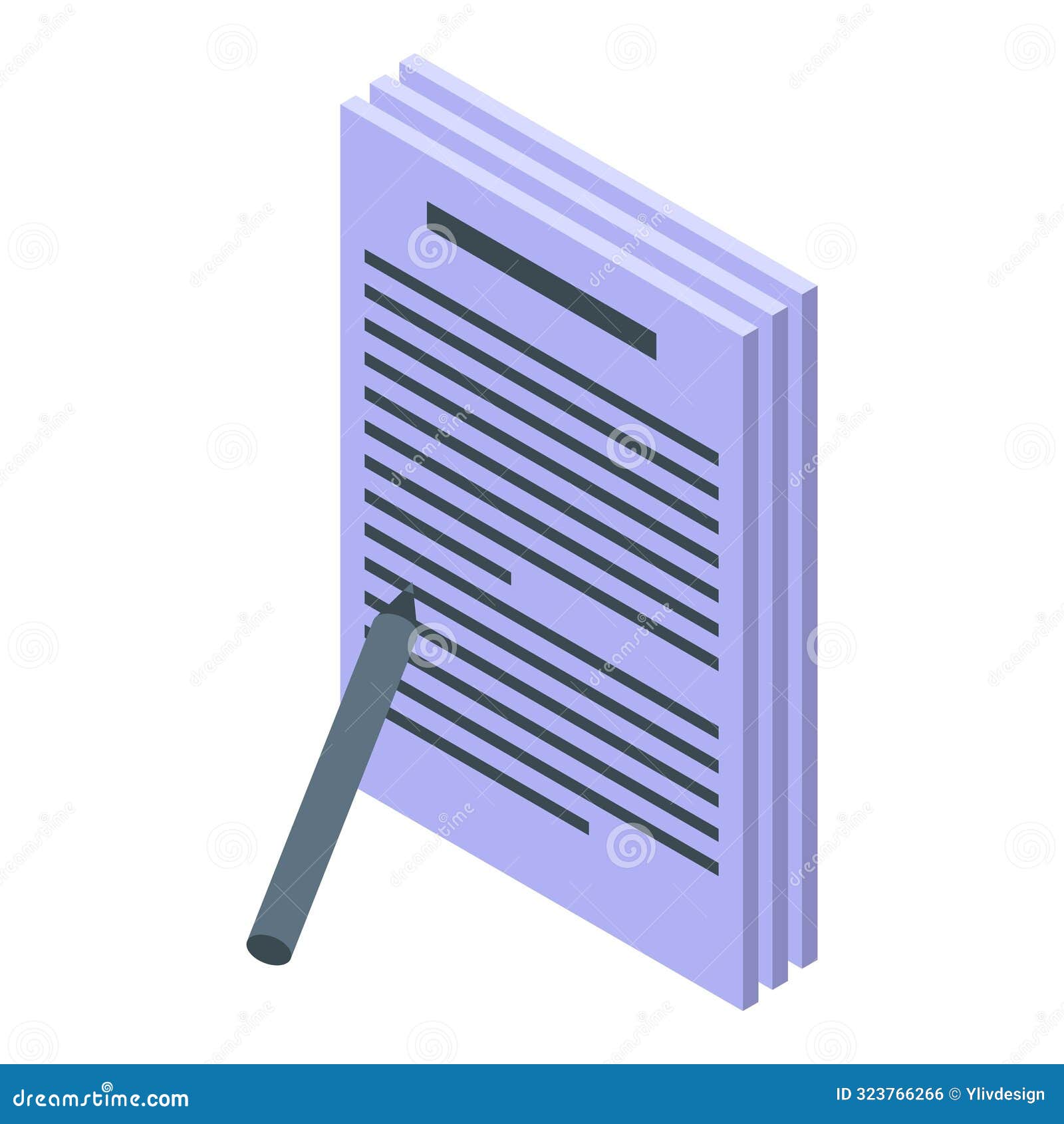 Proofreading Document Showing Approved Content With Check Mark Icon ...