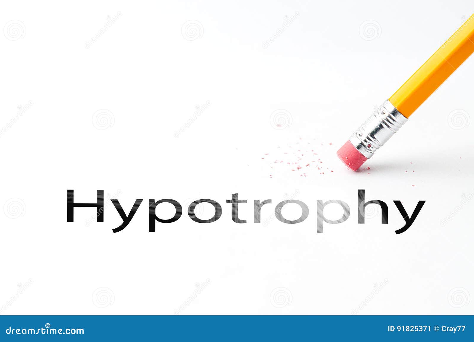 Pencil with eraser stock image. Image of horizontal, hypocrisy - 91825371