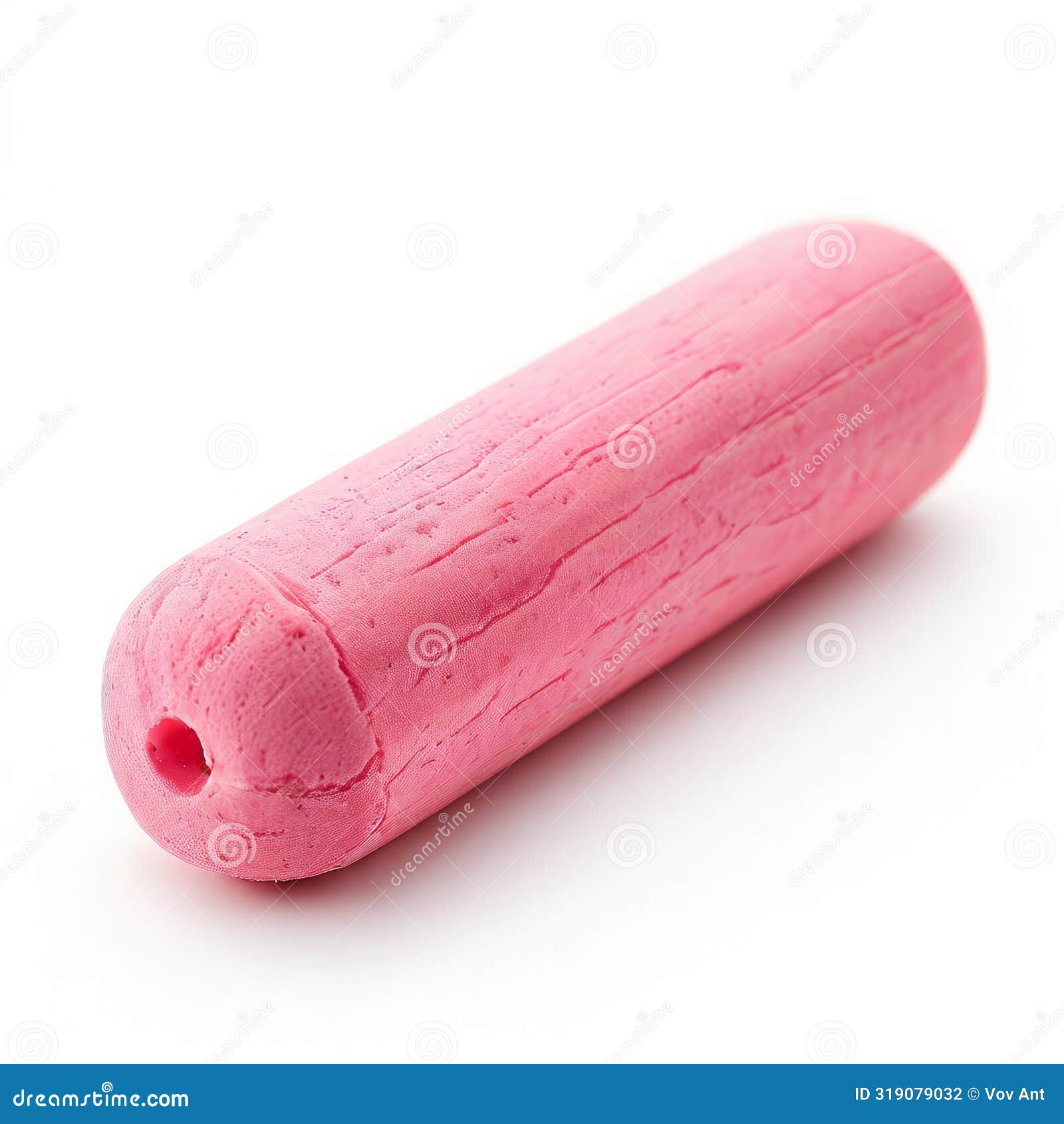 Pencil Eraser a Small Pink Eraser with a Soft Rounded Shape an Stock ...