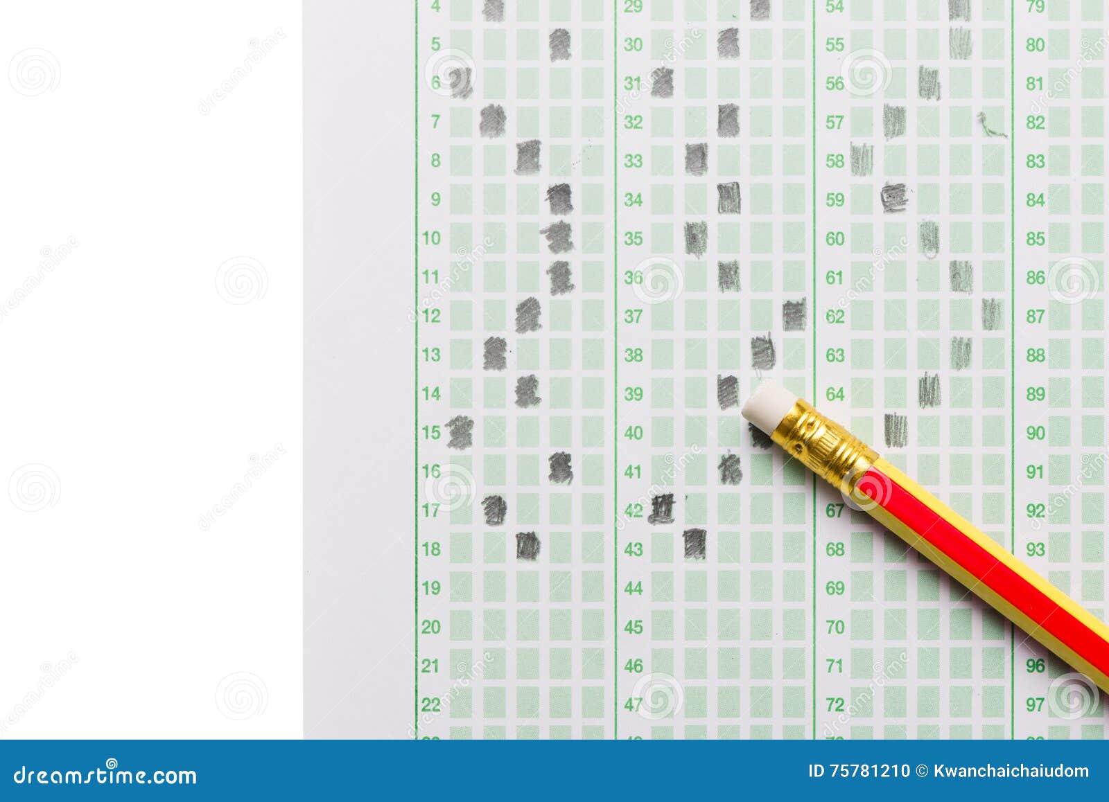 Test Sheet Stock Image | CartoonDealer.com #76483117