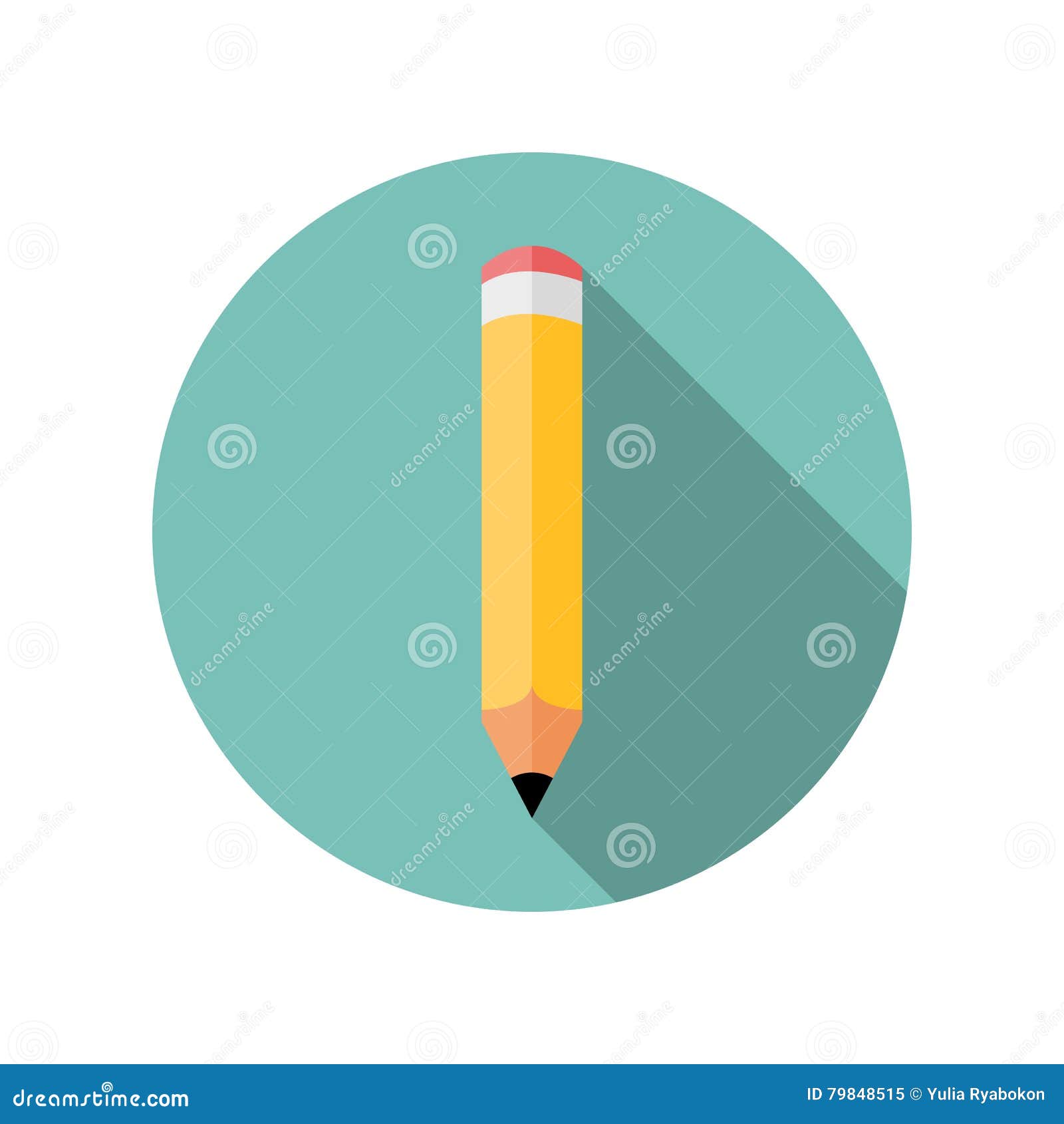 Pencil Icon Flat