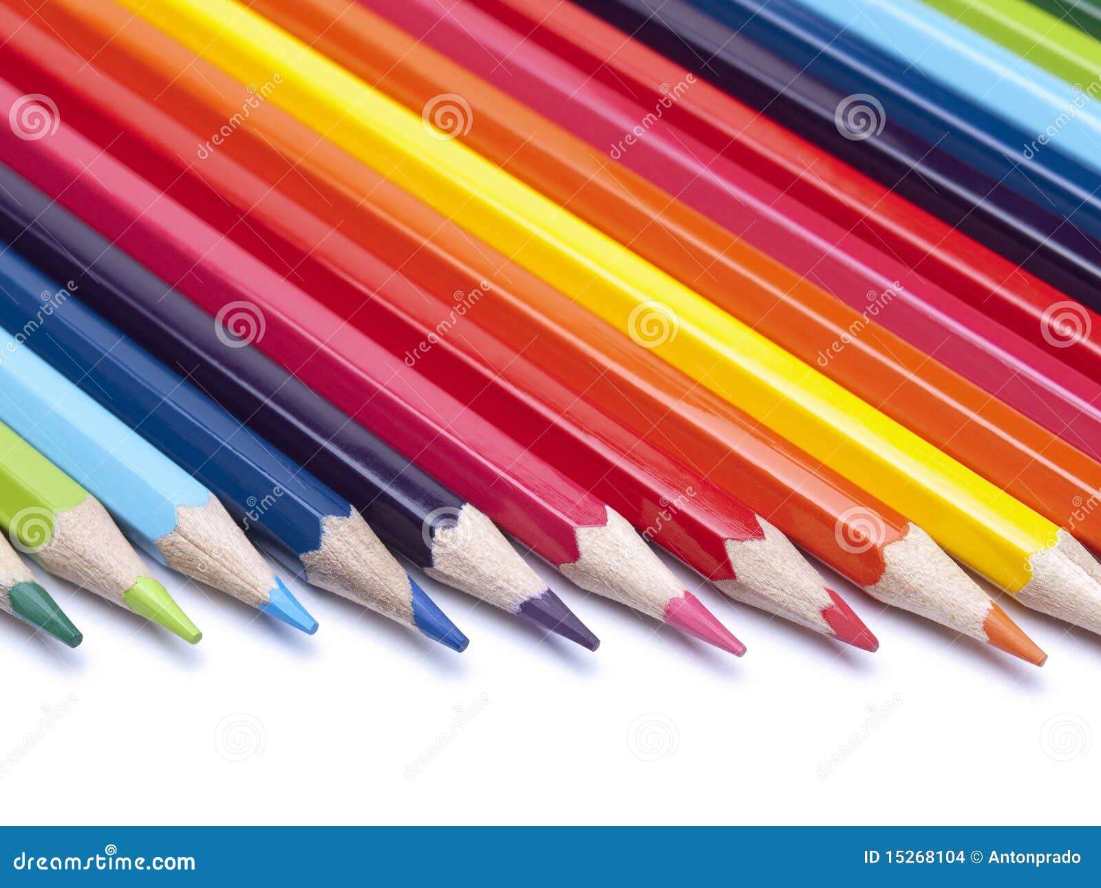 Pencil formation stock photo. Image of assortment, blue - 15268104