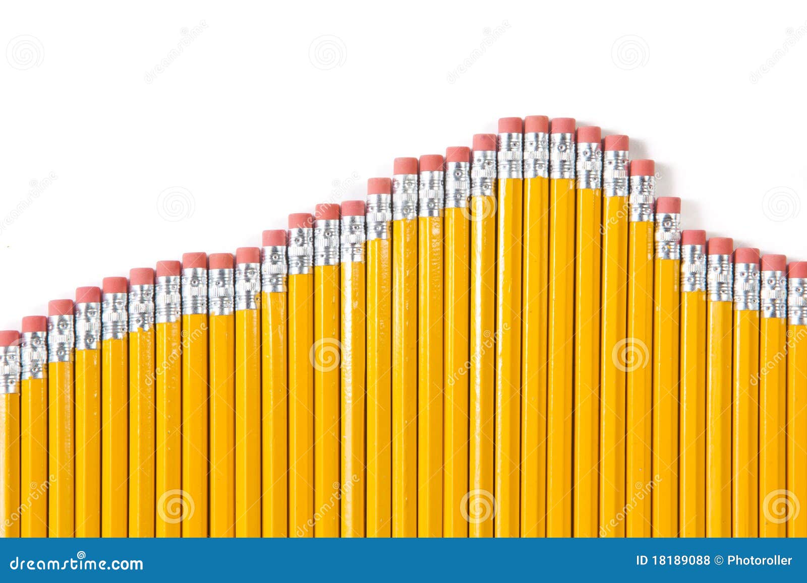 Pencil Graph Stock Image | CartoonDealer.com #61560313