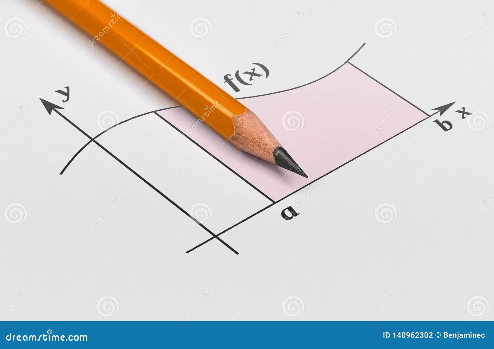 Pencil and graph stock photo. Image of education, bounds - 140962302