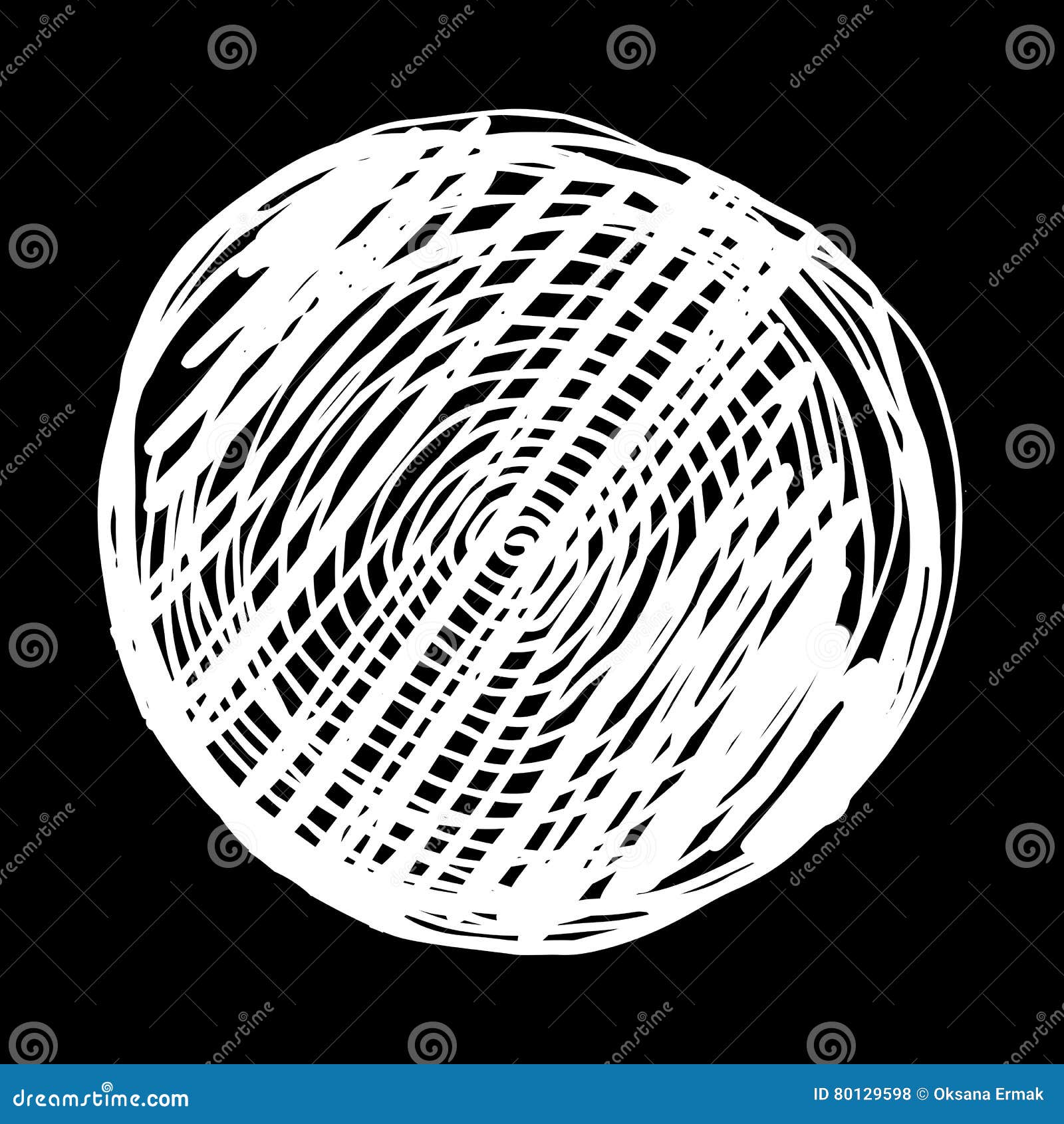Pencil Hand Drawn Doodle Border Stock Vector - Illustration of scribble ...