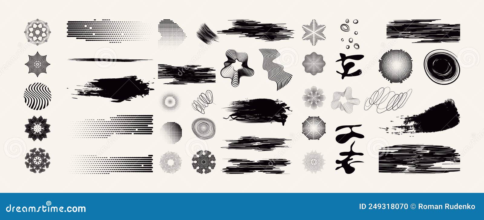 Pencil Hatching in Vector. Set of Hand Drawn Doodle Circles, Textures ...