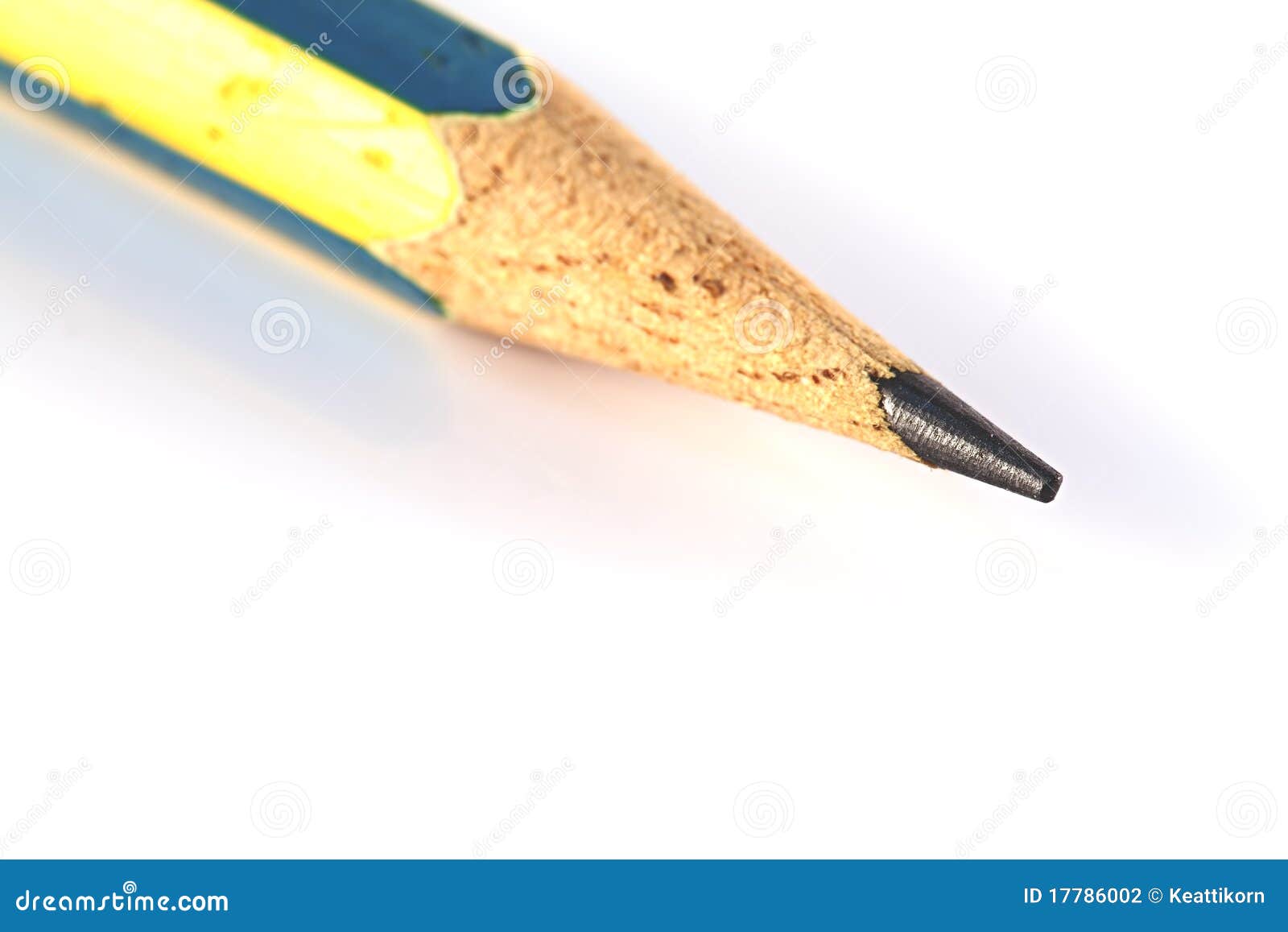 Pencil Head stock photo. Image of still, single, space - 17786002