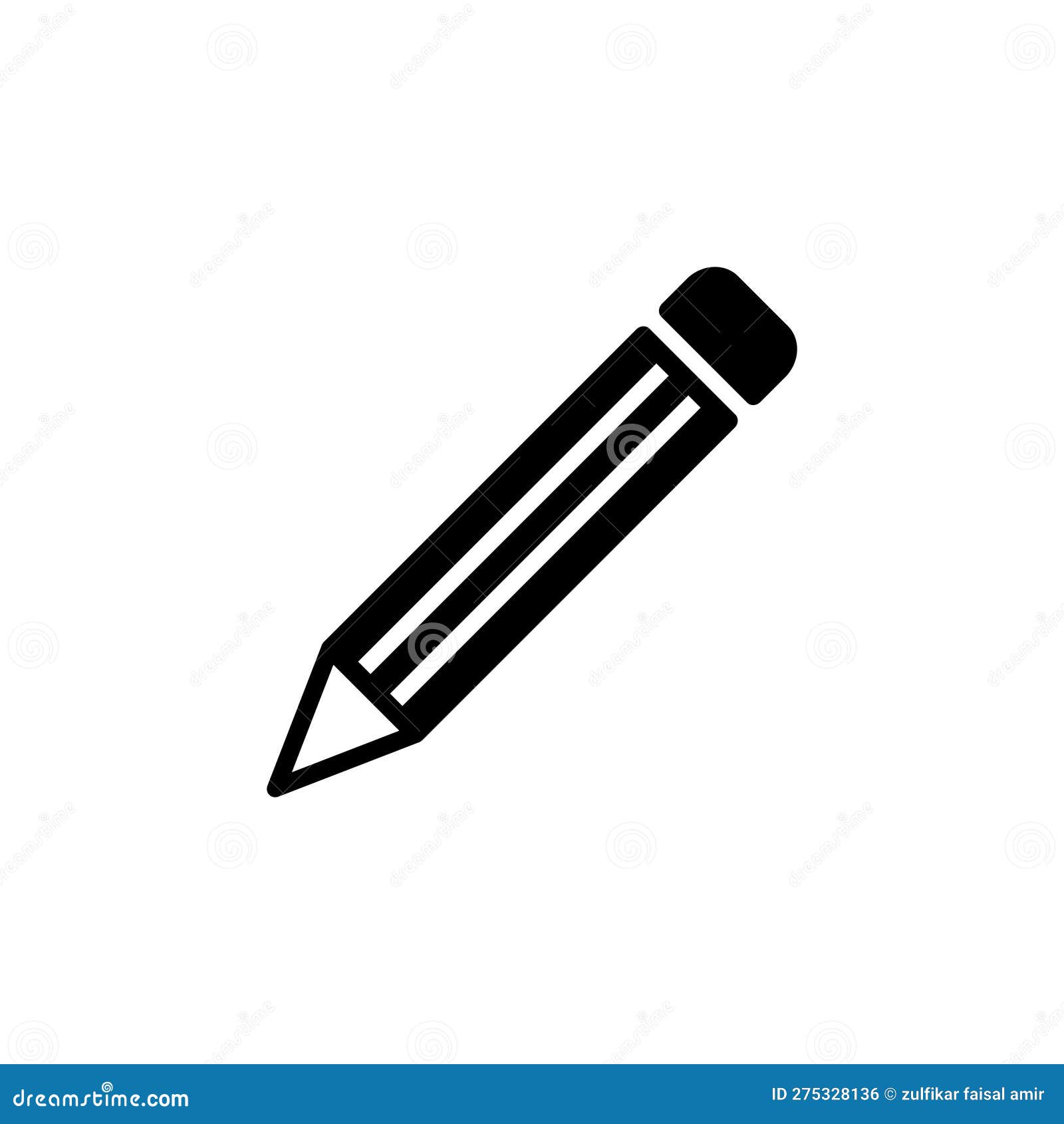 Pencil Icon . Pen Symbol. Edit Icon Vector Stock Vector - Illustration ...