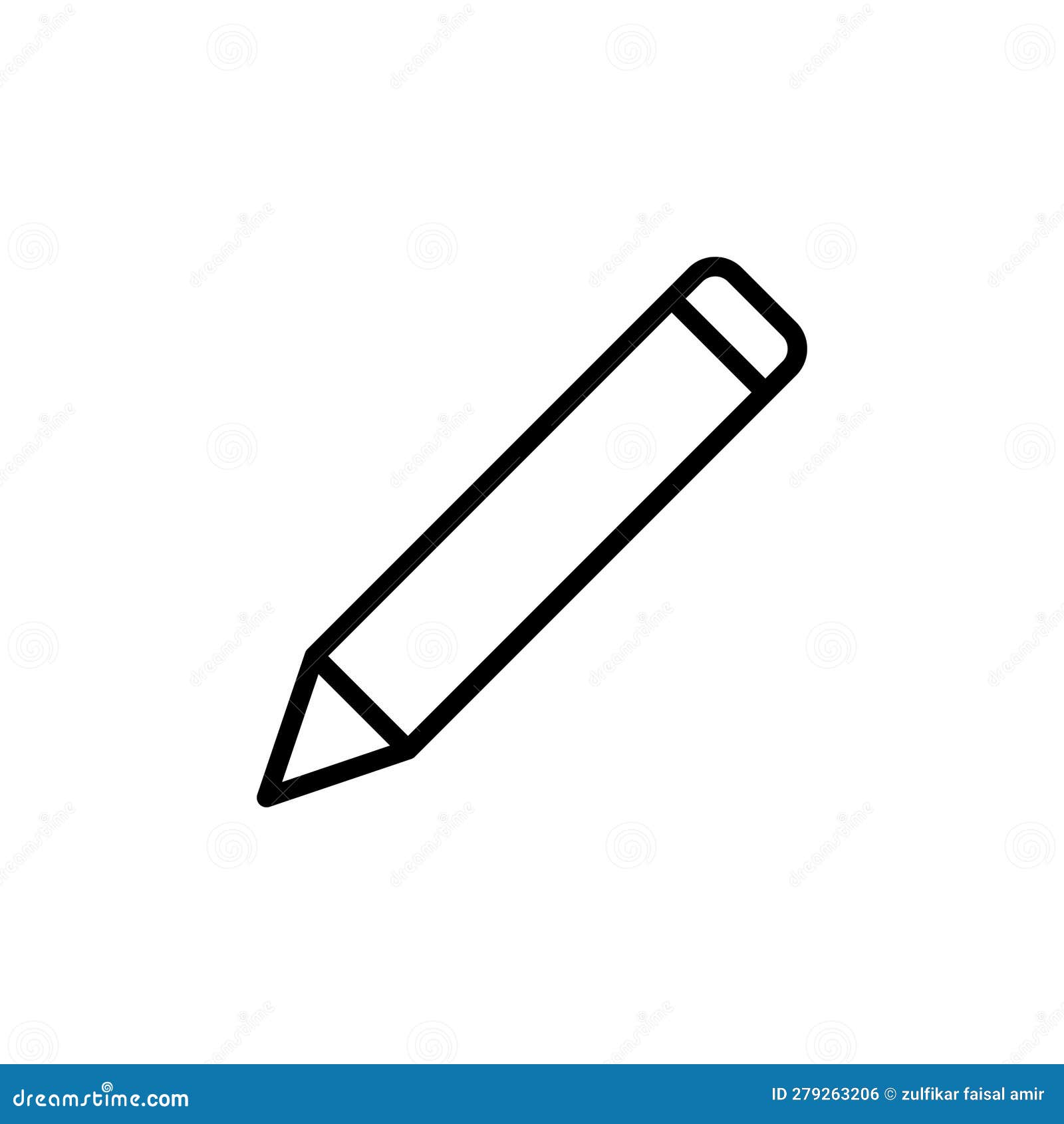 Pencil Icon . Pen Symbol. Edit Icon Vector Stock Vector - Illustration ...
