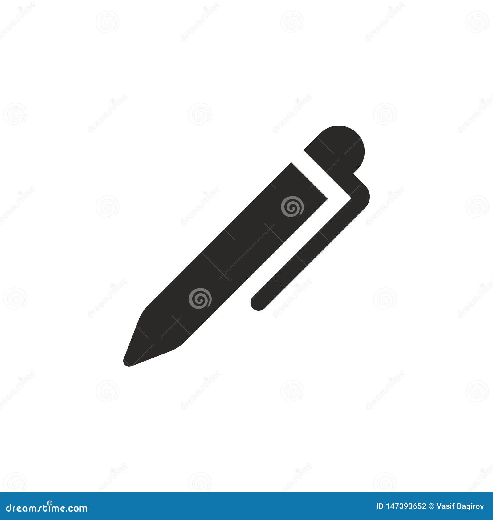Pencil Icon - Vector. Simple Element Illustration from UI Concept ...