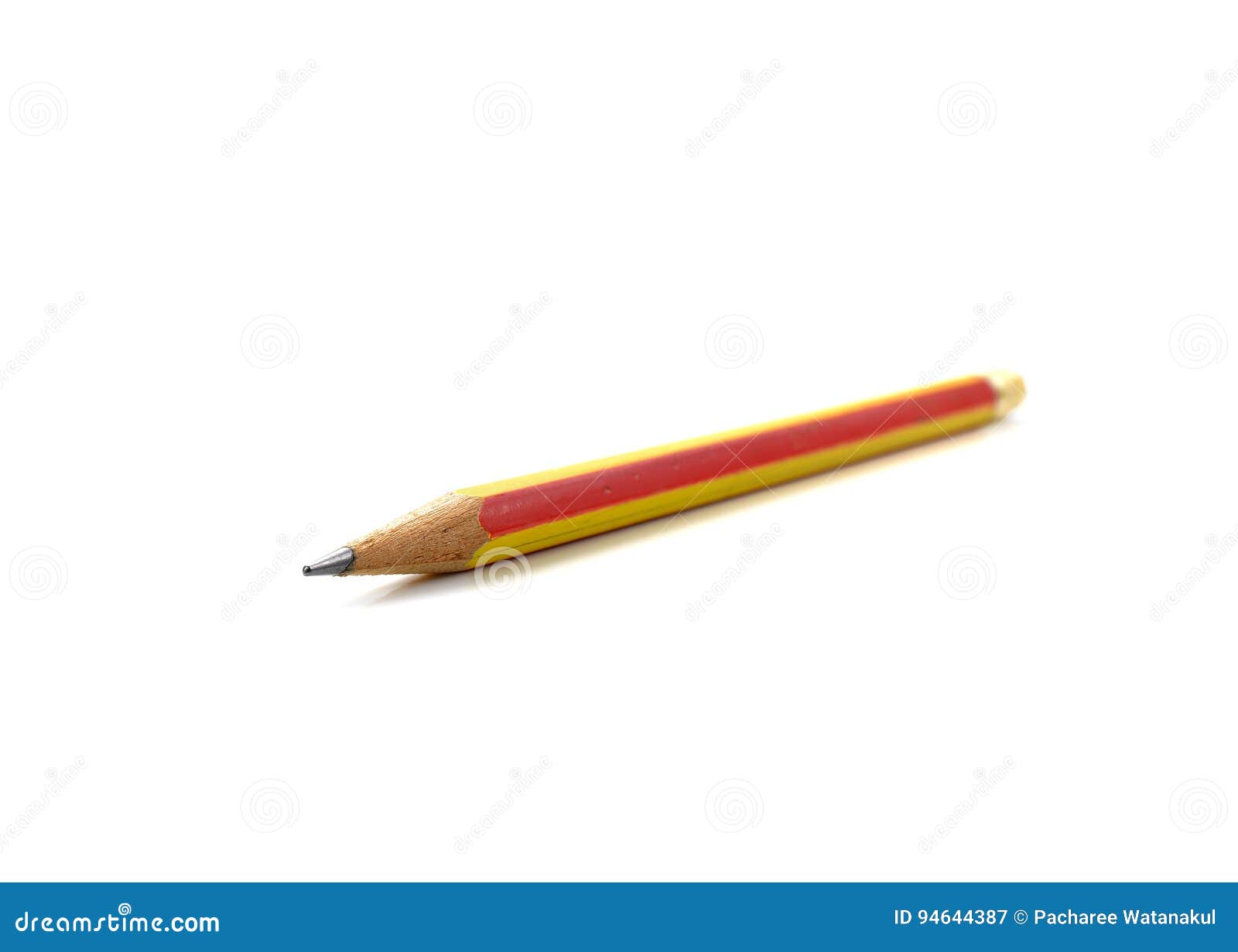 Pencil Isolated on Pure White Background Stock Image - Image of college ...