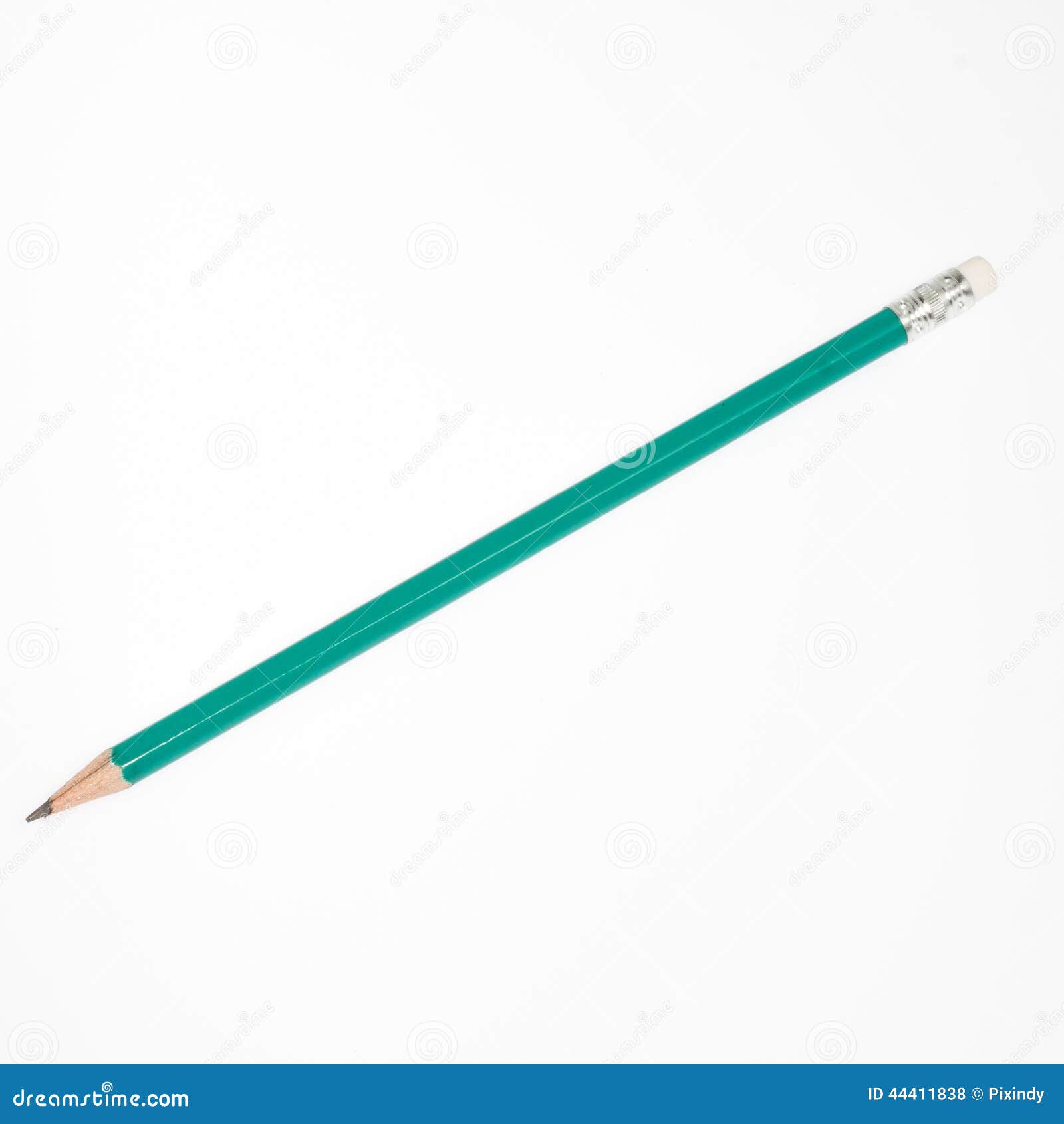 Pencil isolated on white stock photo. Image of sharp - 44411838