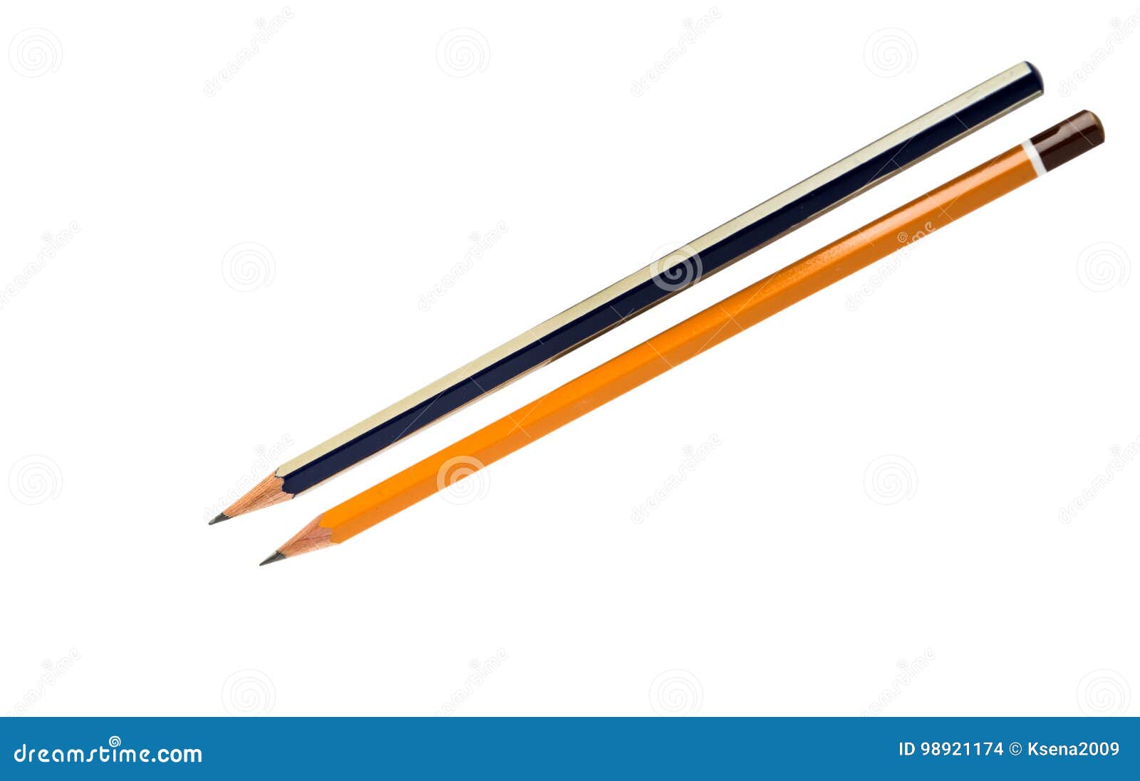 Pencil isolated stock photo. Image of simple, lead, paper - 98921174