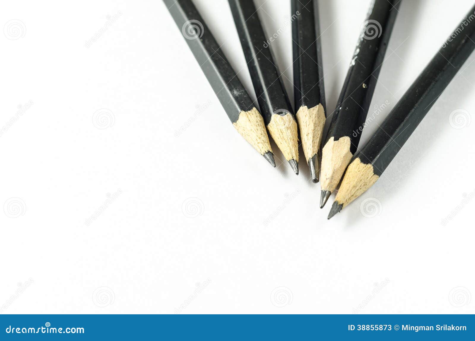 Pencil on Isolatedbackground Stock Image - Image of pencil, equipment ...
