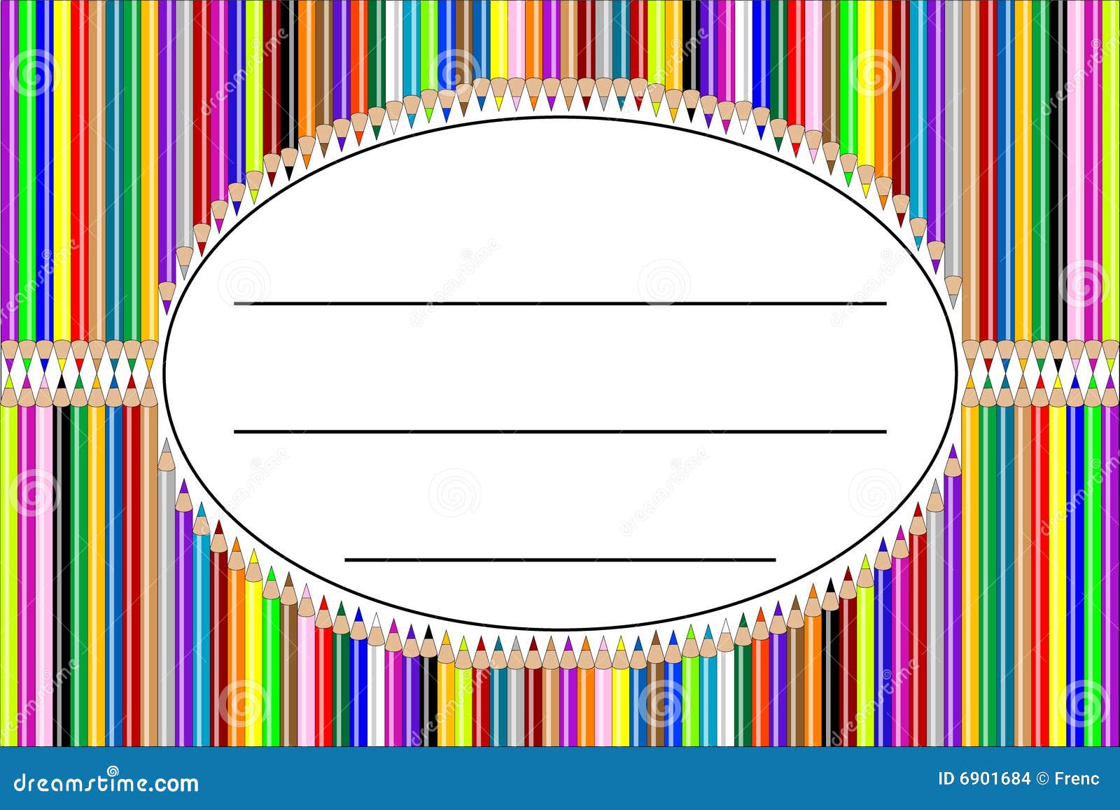 Pencil label vector stock vector. Illustration of vector - 6901684