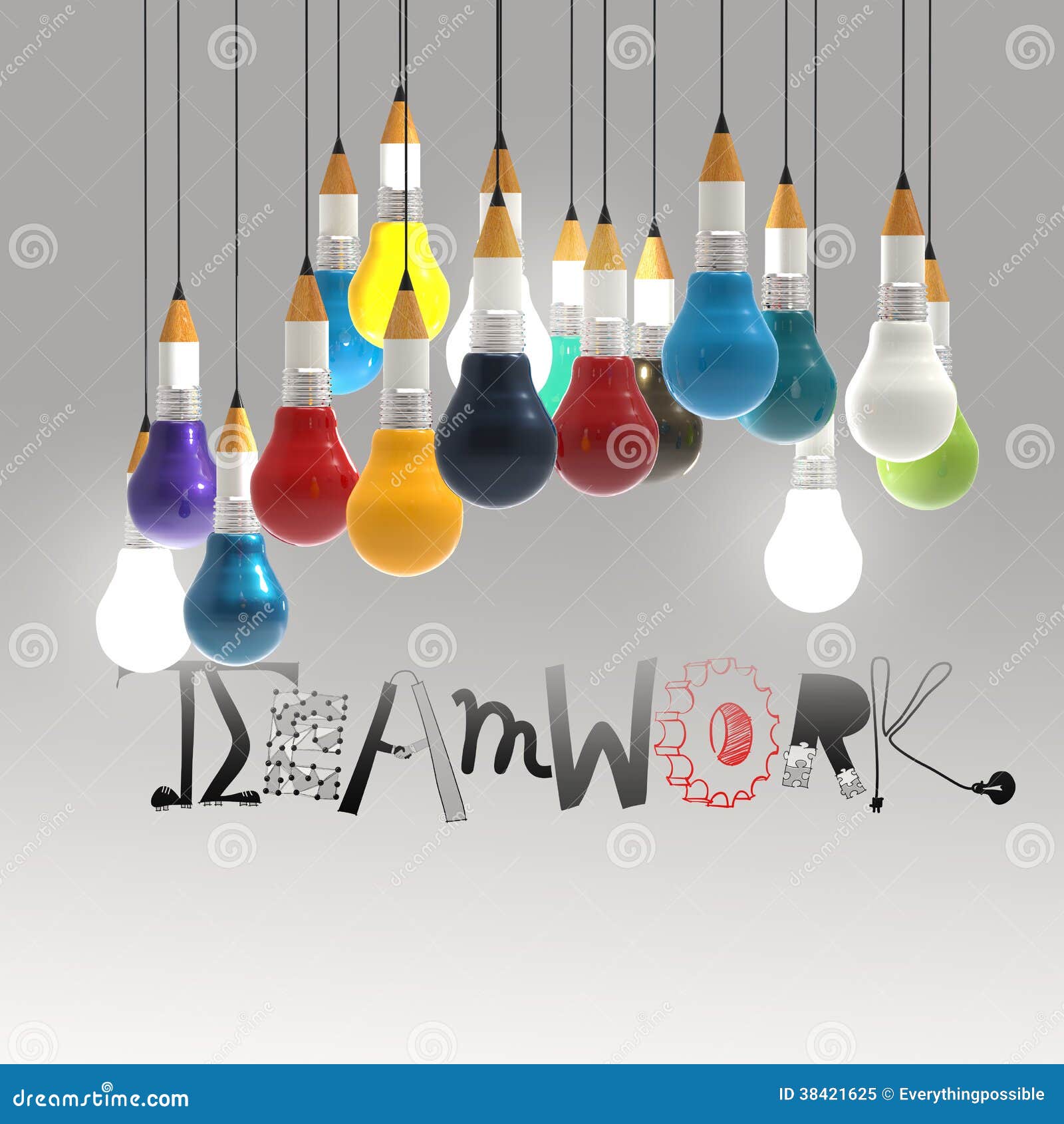 Word Teamwork Written With Blue Letters Royalty-Free Stock Photography ...