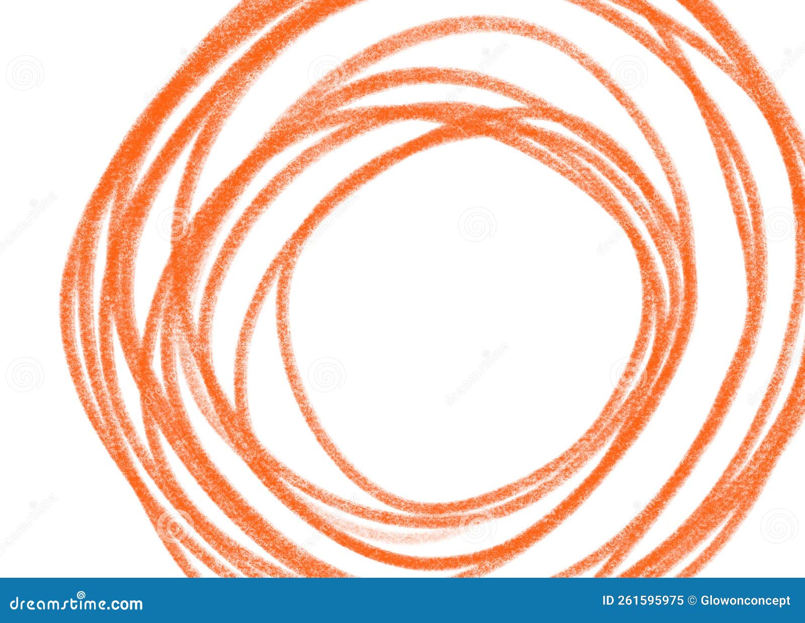 Pencil Line Scribble Doodle in Yellow Orange Red Tangle Busy Concept ...