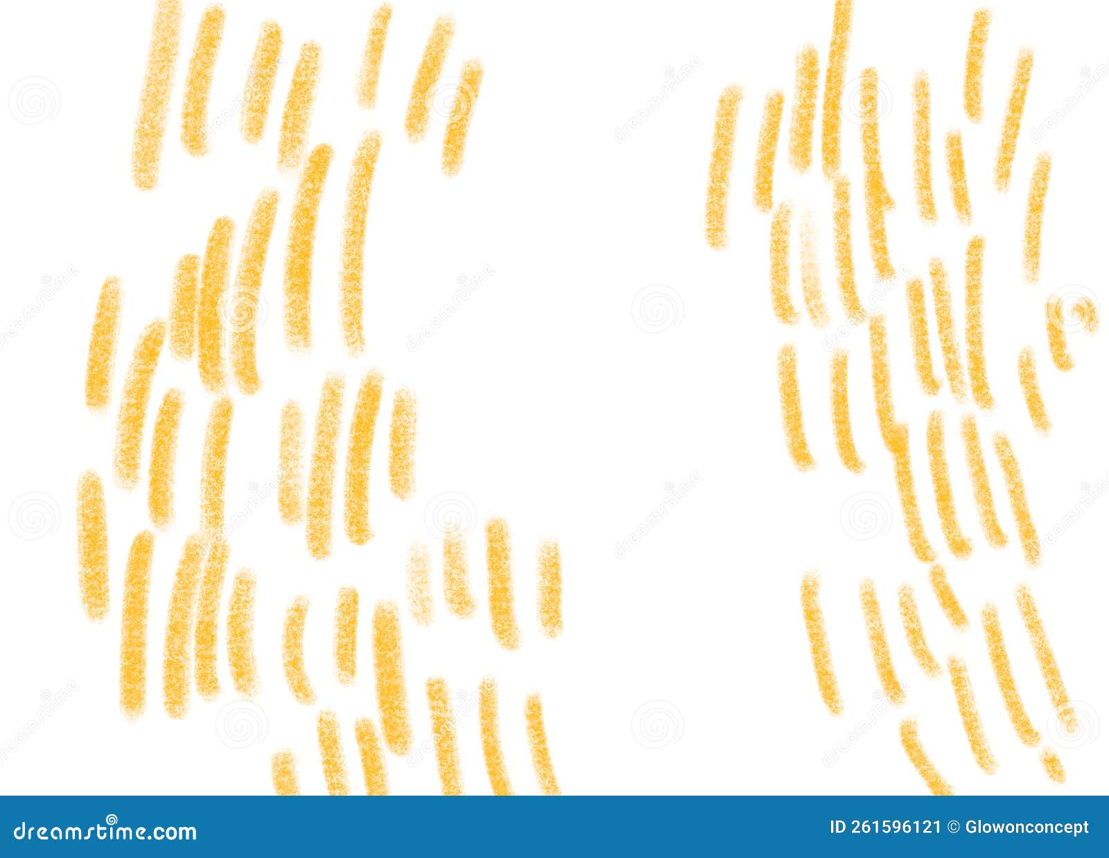 Pencil Line Scribble Doodle in Yellow Orange Red Tangle Busy Concept ...