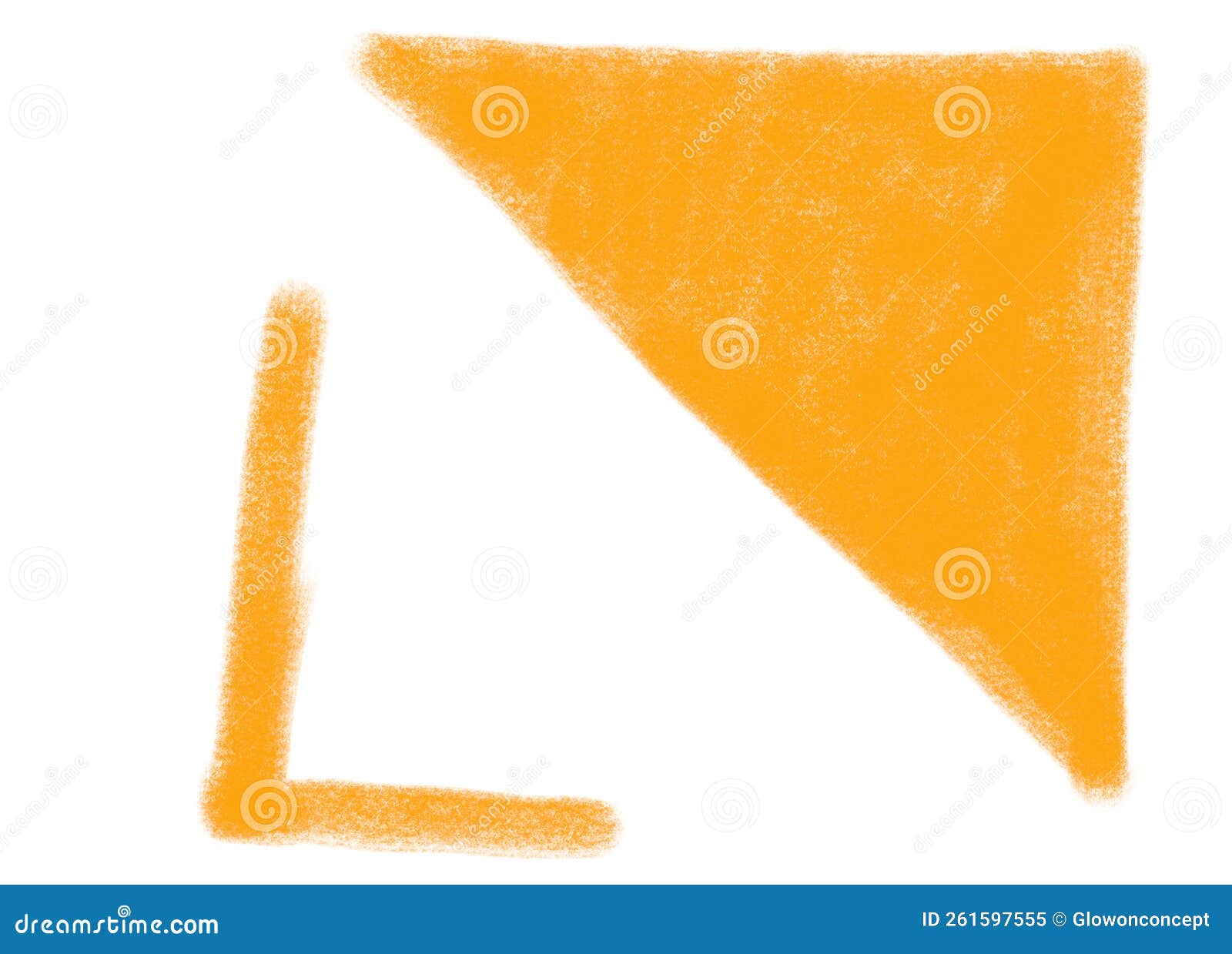 Pencil Line Scribble Doodle in Yellow Orange Red Tangle Busy Concept ...