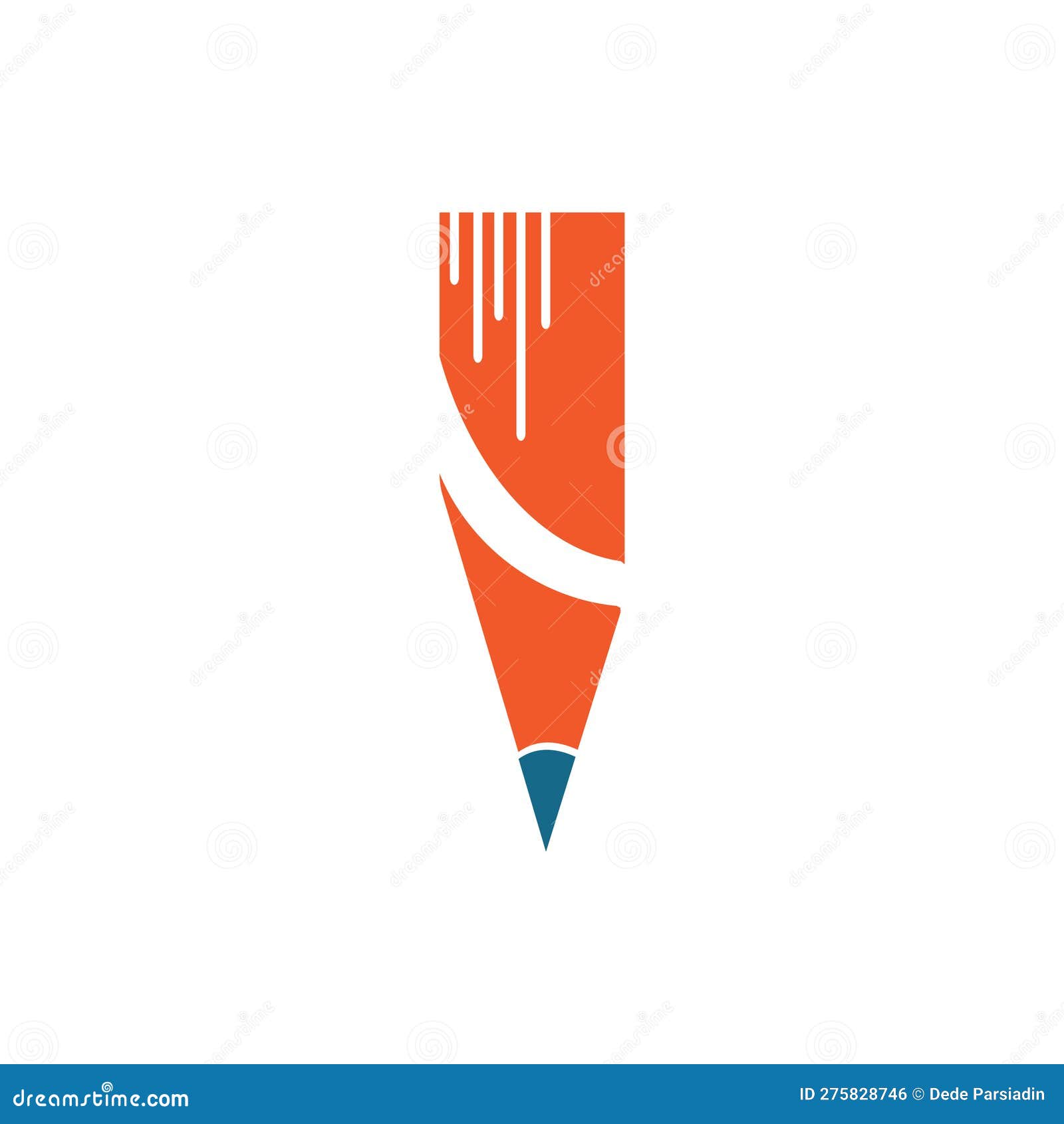 Pencil Logo and Symbol Images Illustration Design Stock Vector ...