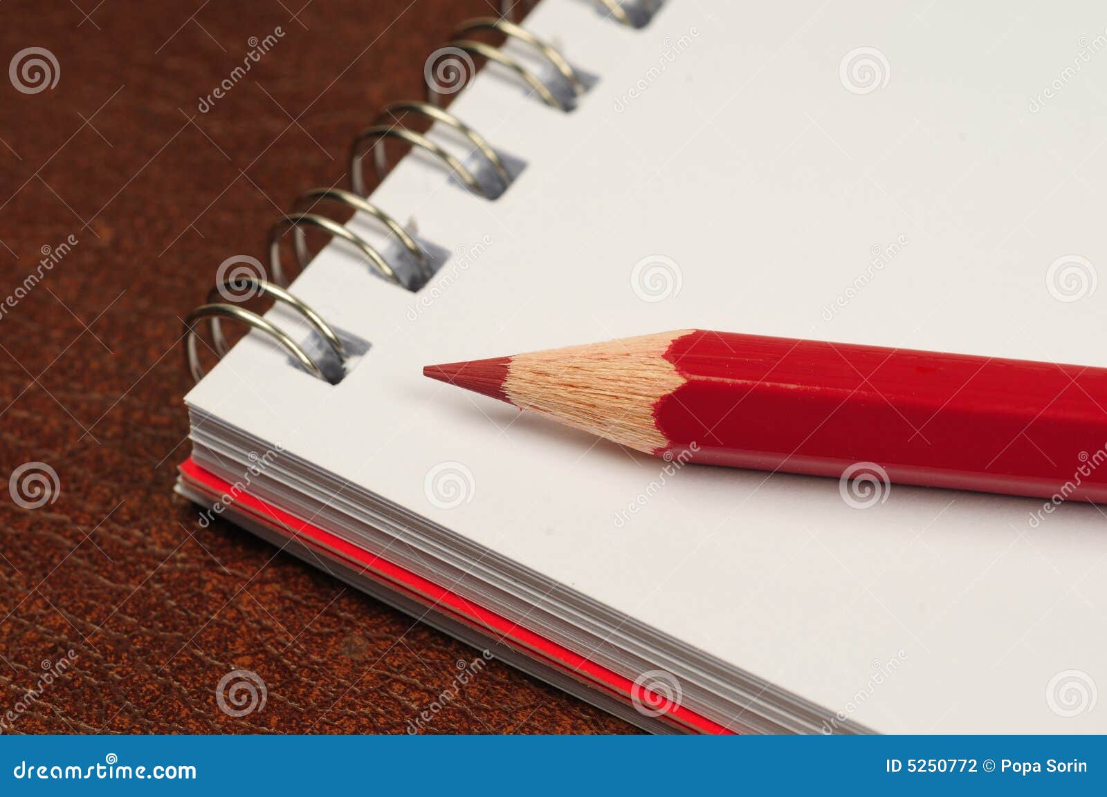 Pencil and notebook stock photo. Image of pencils, planning - 5250772