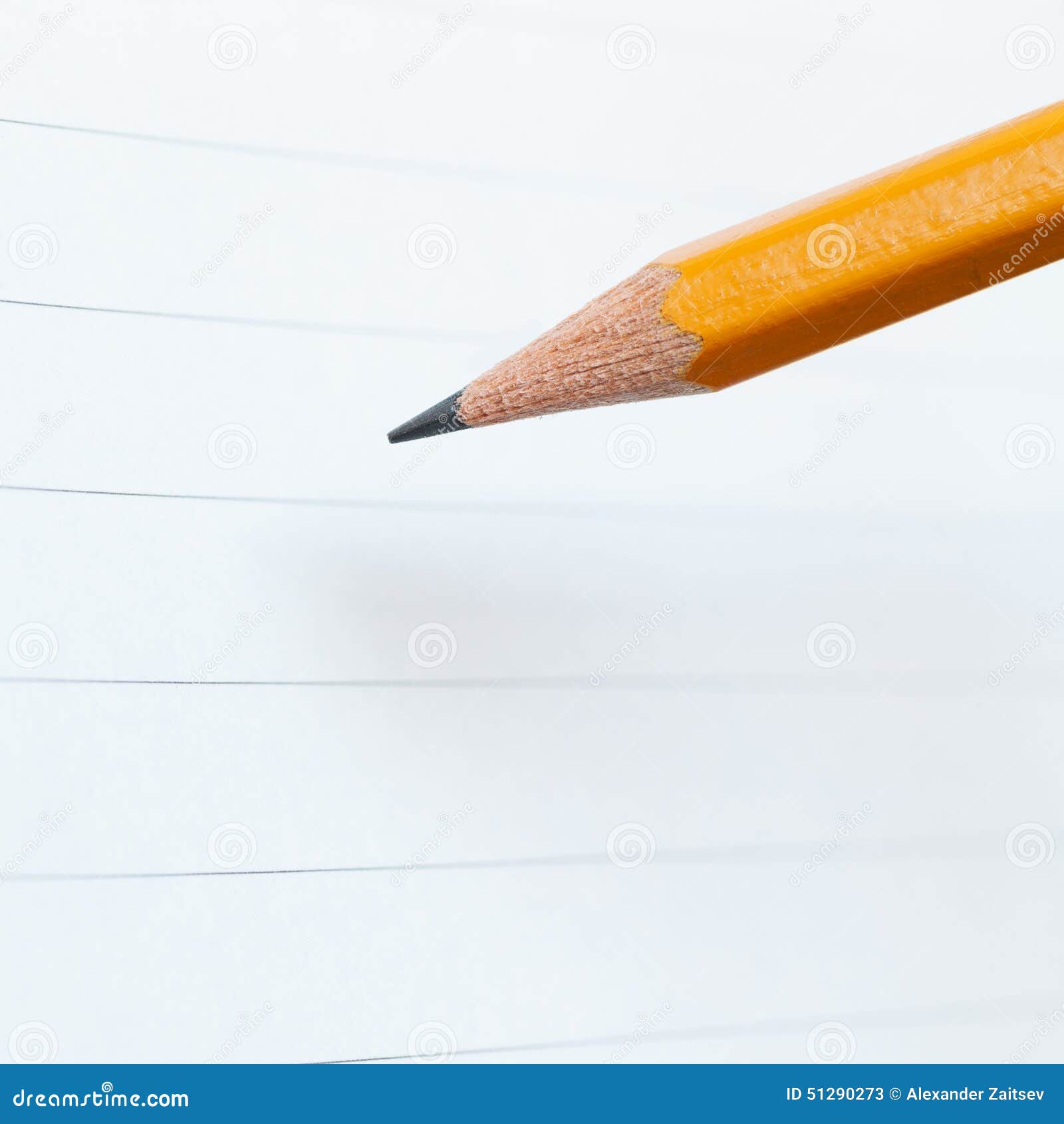 Pencil and notebook paper stock image. Image of organizer - 51290273