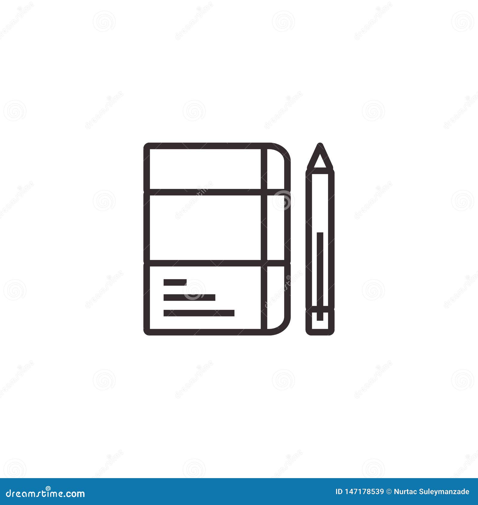 Stationary Vector Collection Design Stock Photography | CartoonDealer ...