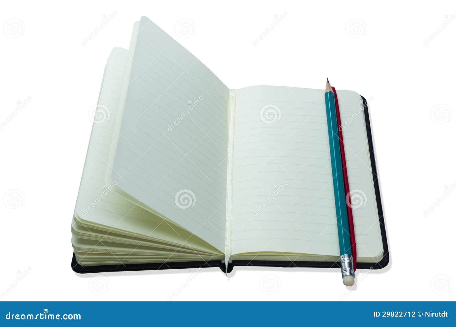 Pencil on the notebook stock photo. Image of modern, information - 29822712