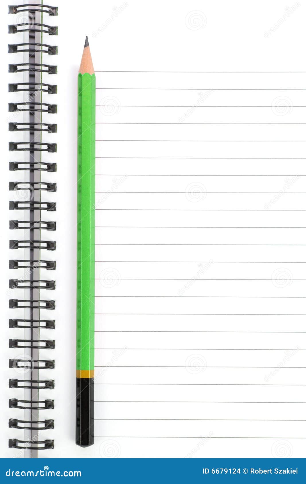 Pencil and Notepad stock photo. Image of letter, line - 6679124