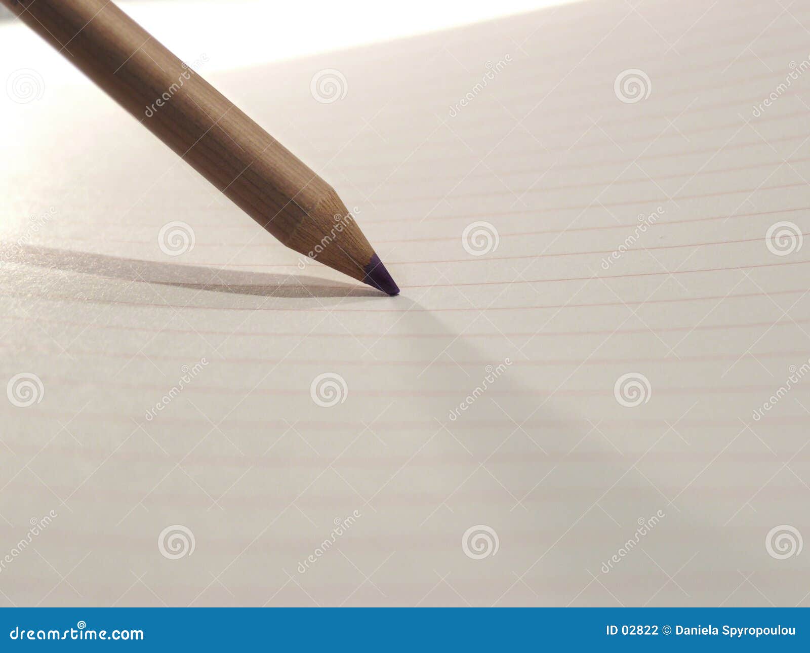 Pencil on paper stock illustration. Illustration of school - 2822