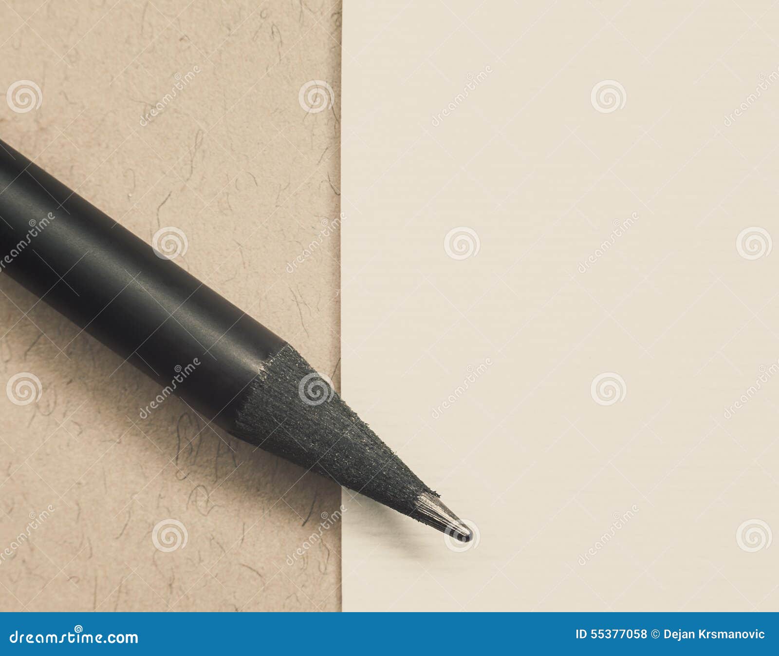 Pencil and Paper stock photo. Image of list, clear, classic - 55377058