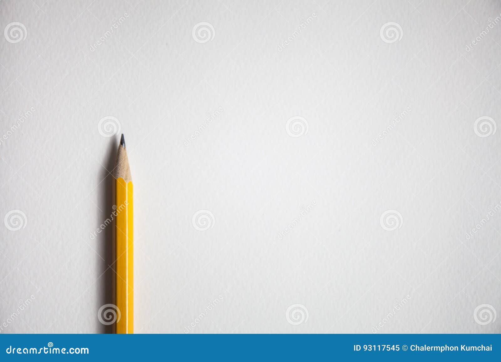 Pen And Pencil And Paper Sheet On A Table , Concept Recycle Paper Stock ...