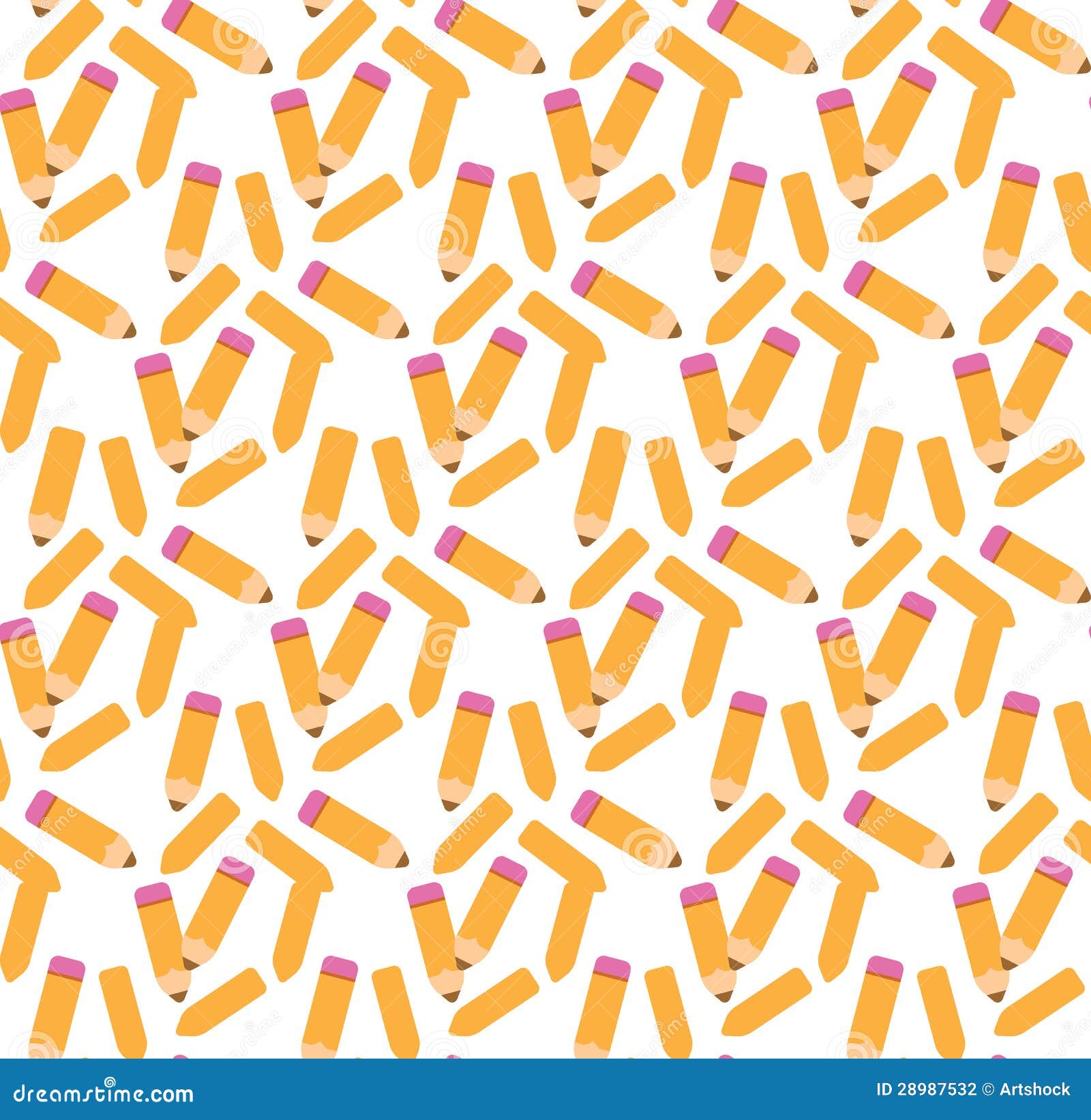 Pencil pattern stock illustration. Illustration of design - 28987532