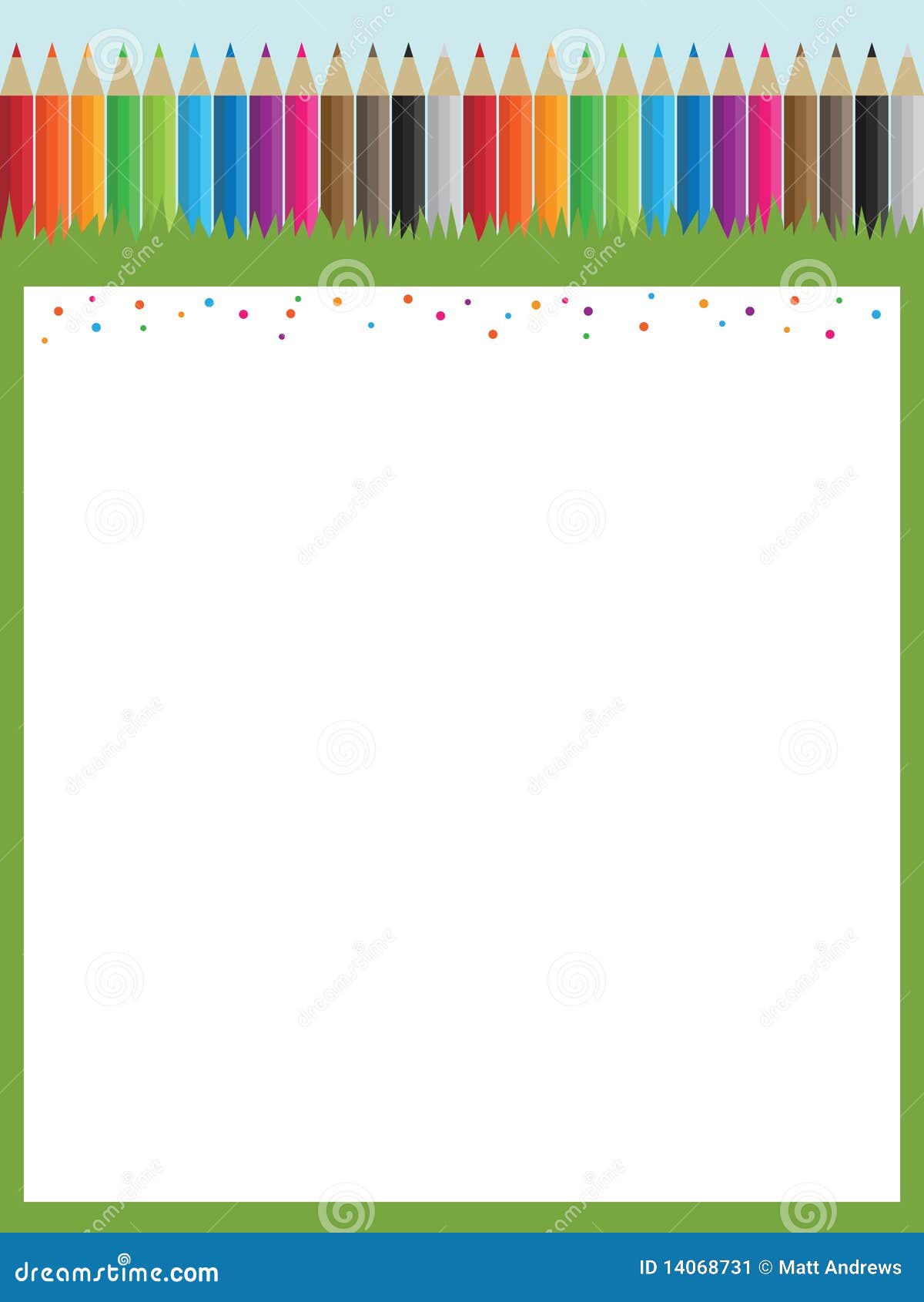 Pencil poster stock vector. Illustration of notice, concept - 14068731